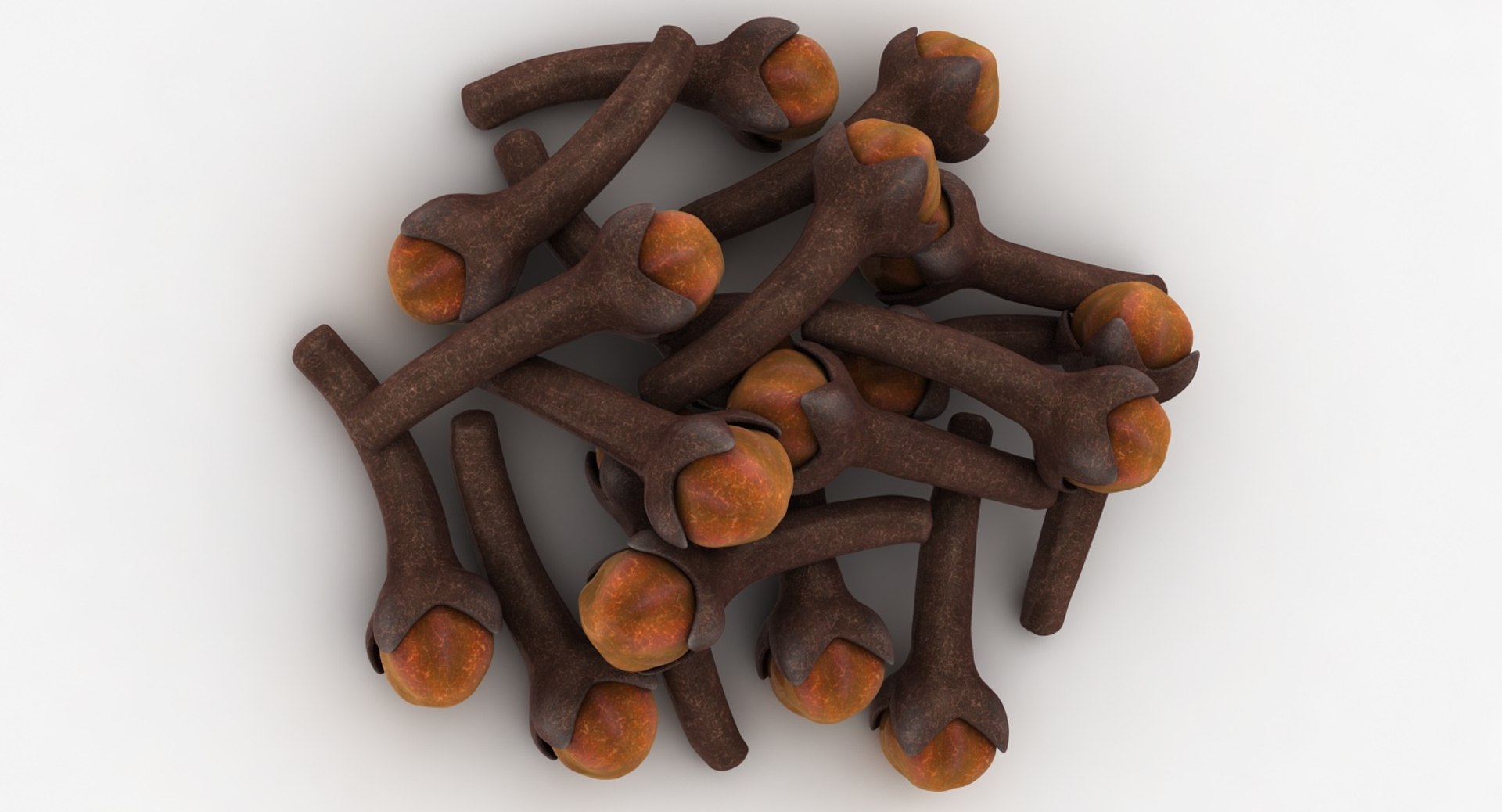 3d Model Clove Pose 2