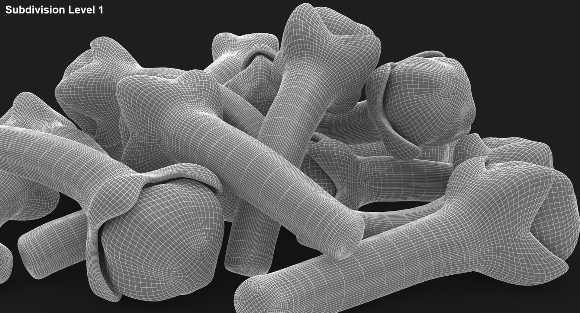 3d Model Clove Pose 2