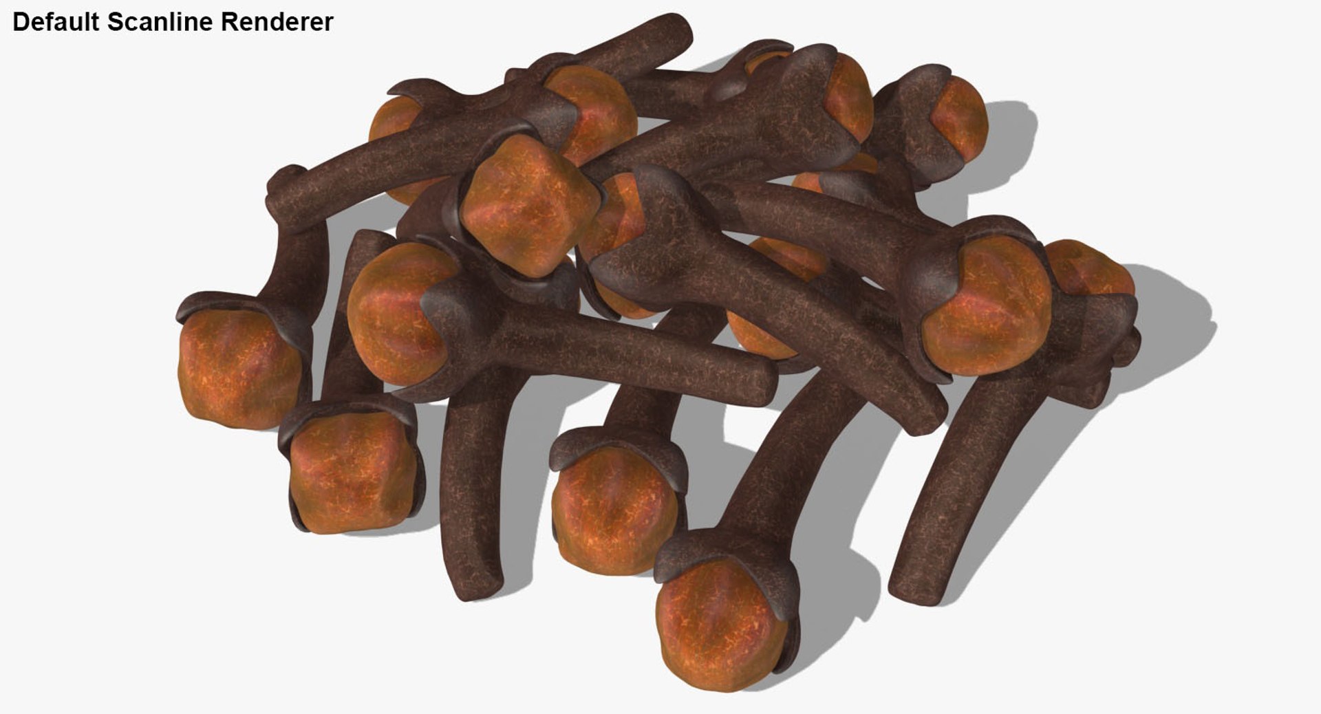 3d Model Clove Pose 2