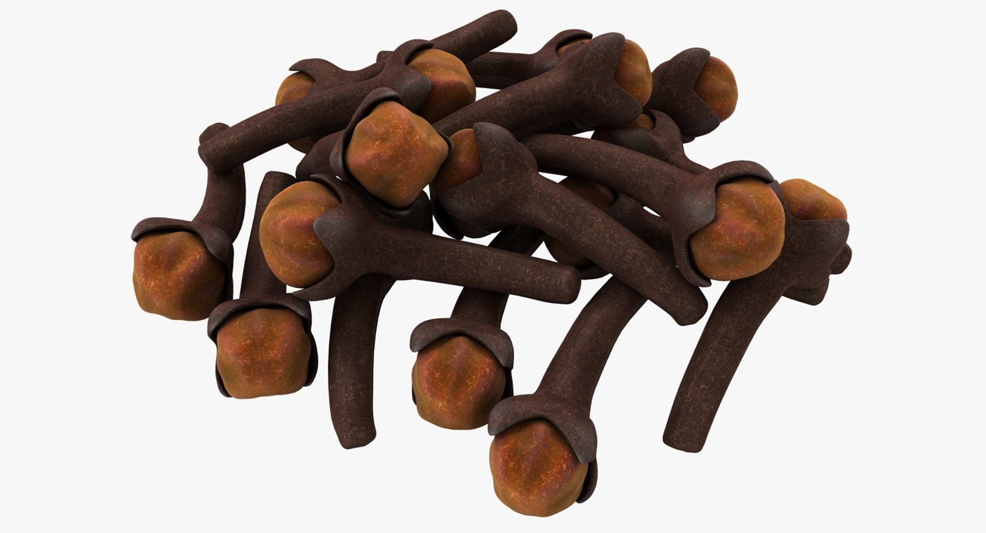 3d Model Clove Pose 2