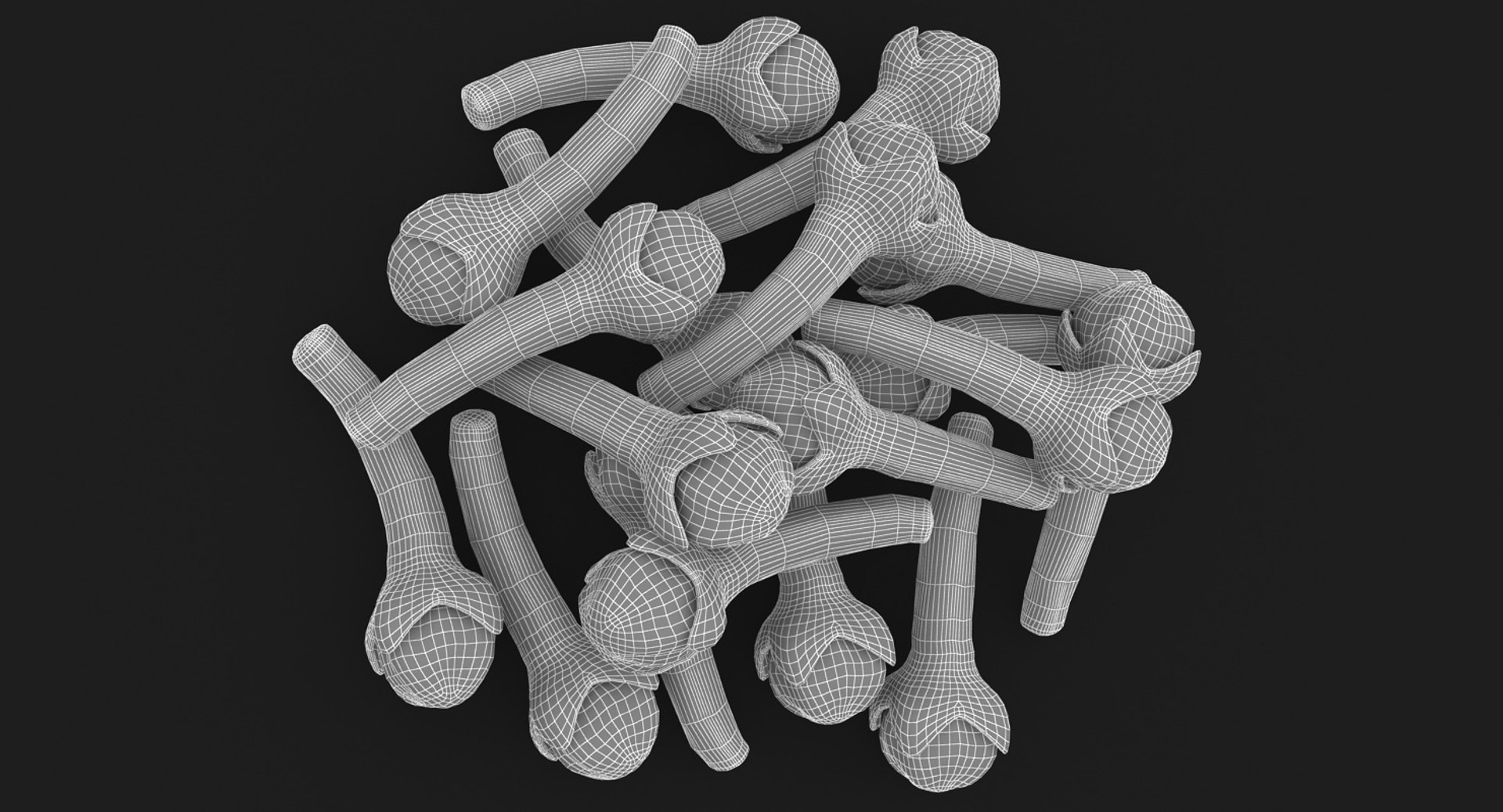 3d Model Clove Pose 2