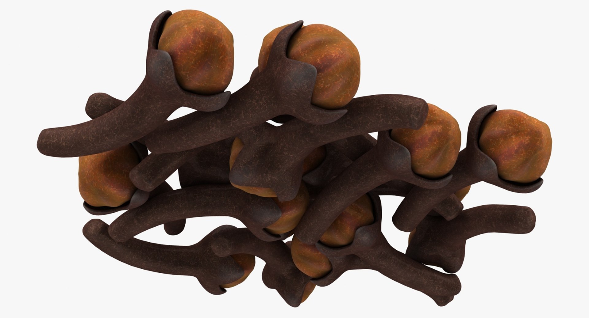 3d Model Clove Pose 2