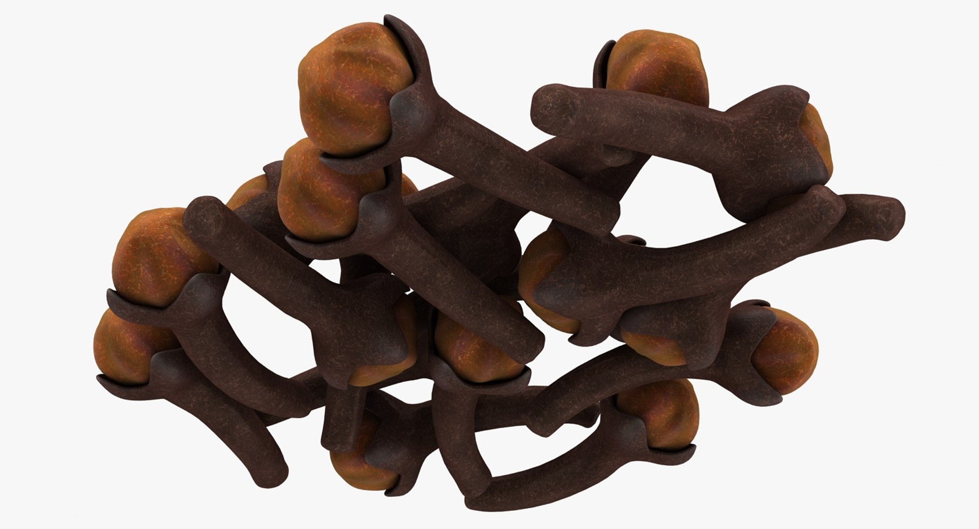 3d Model Clove Pose 2