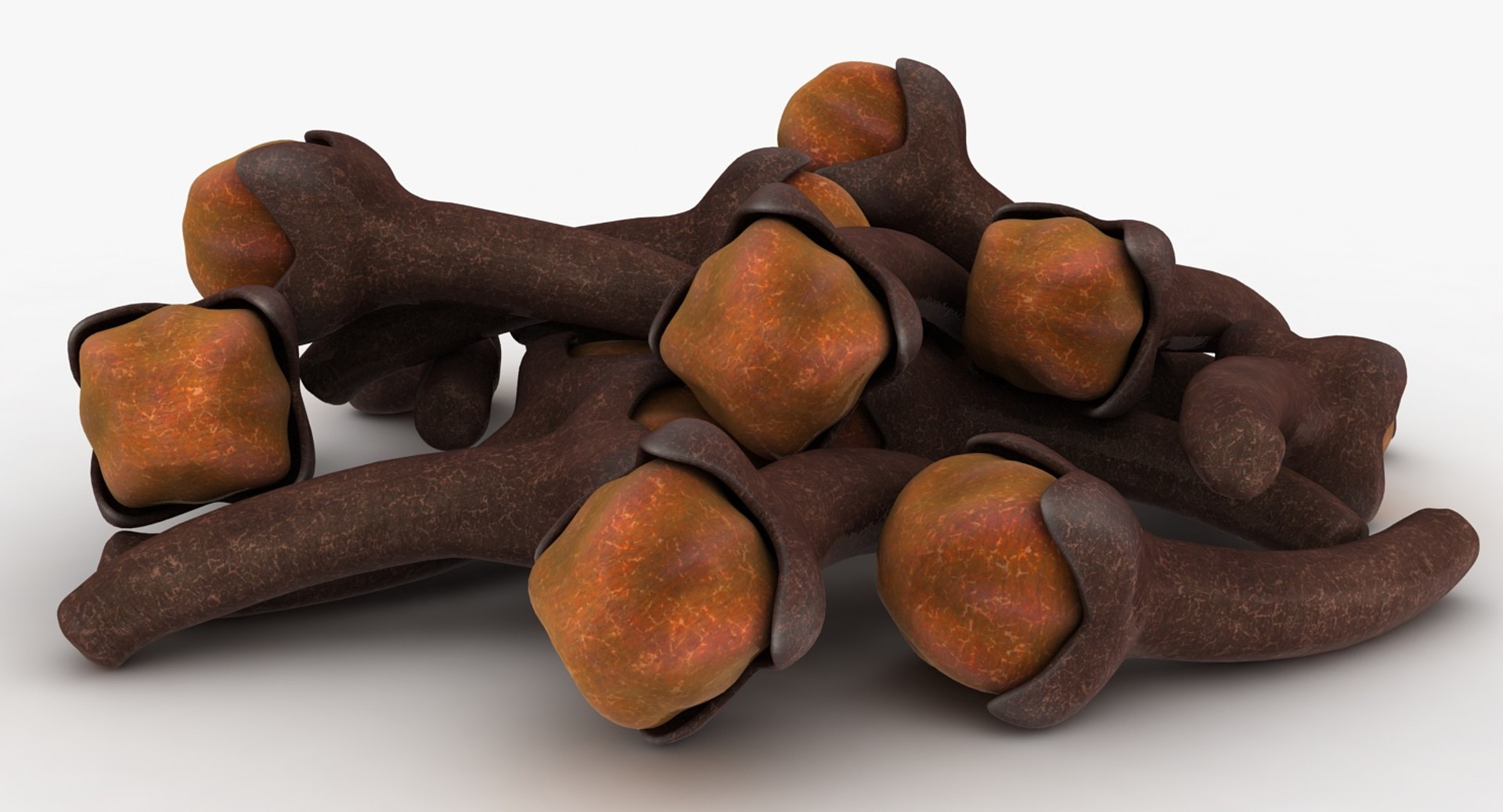 3d Model Clove Pose 2