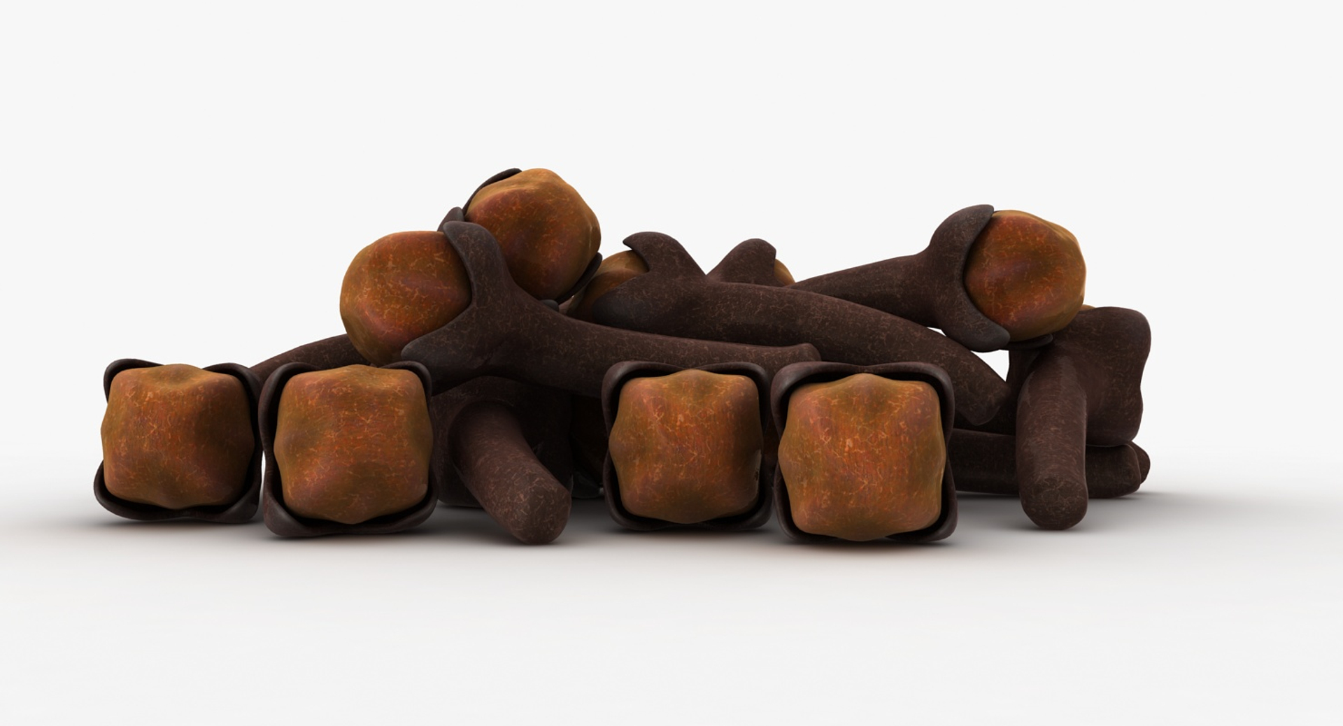 3d Model Clove Pose 2