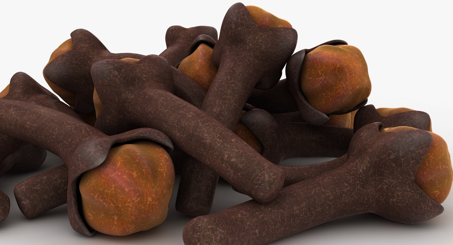 3d Model Clove Pose 2