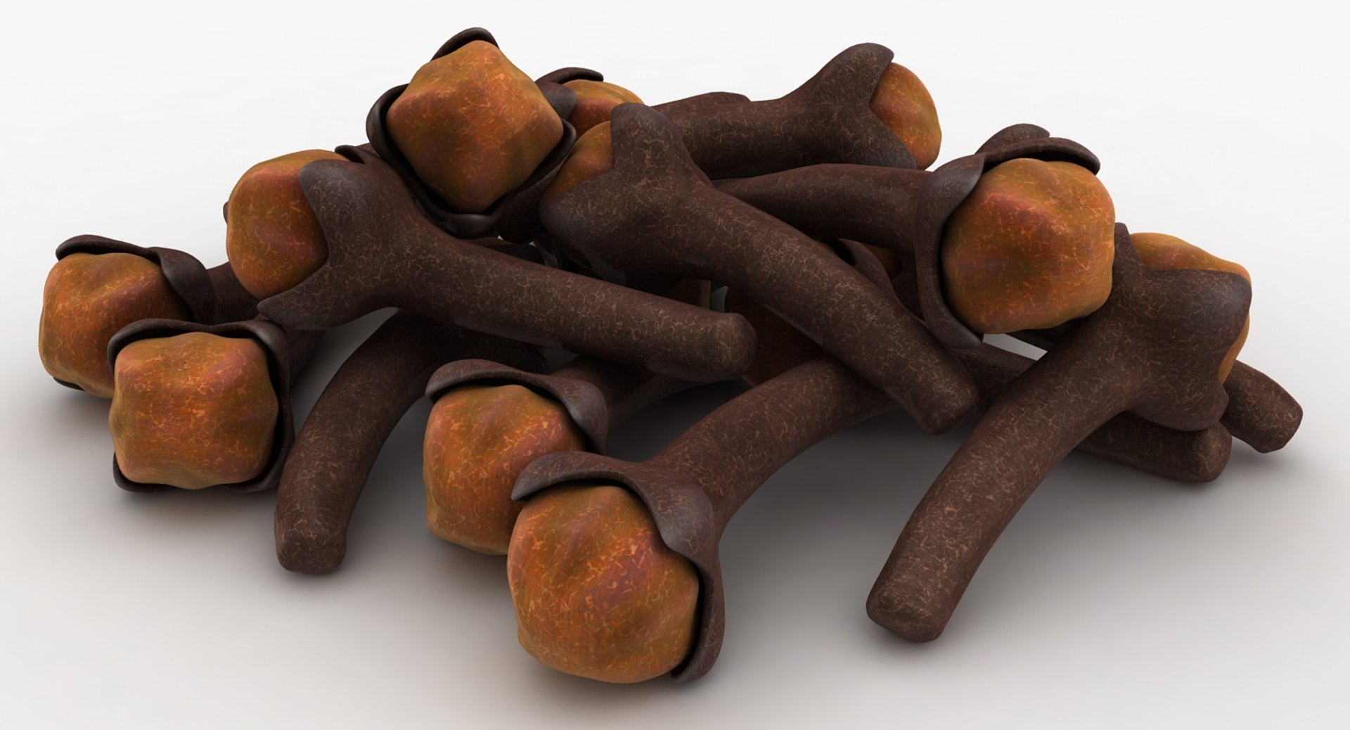 3d Model Clove Pose 2