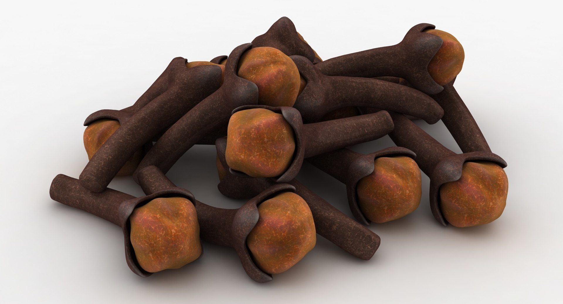 3d Model Clove Pose 2