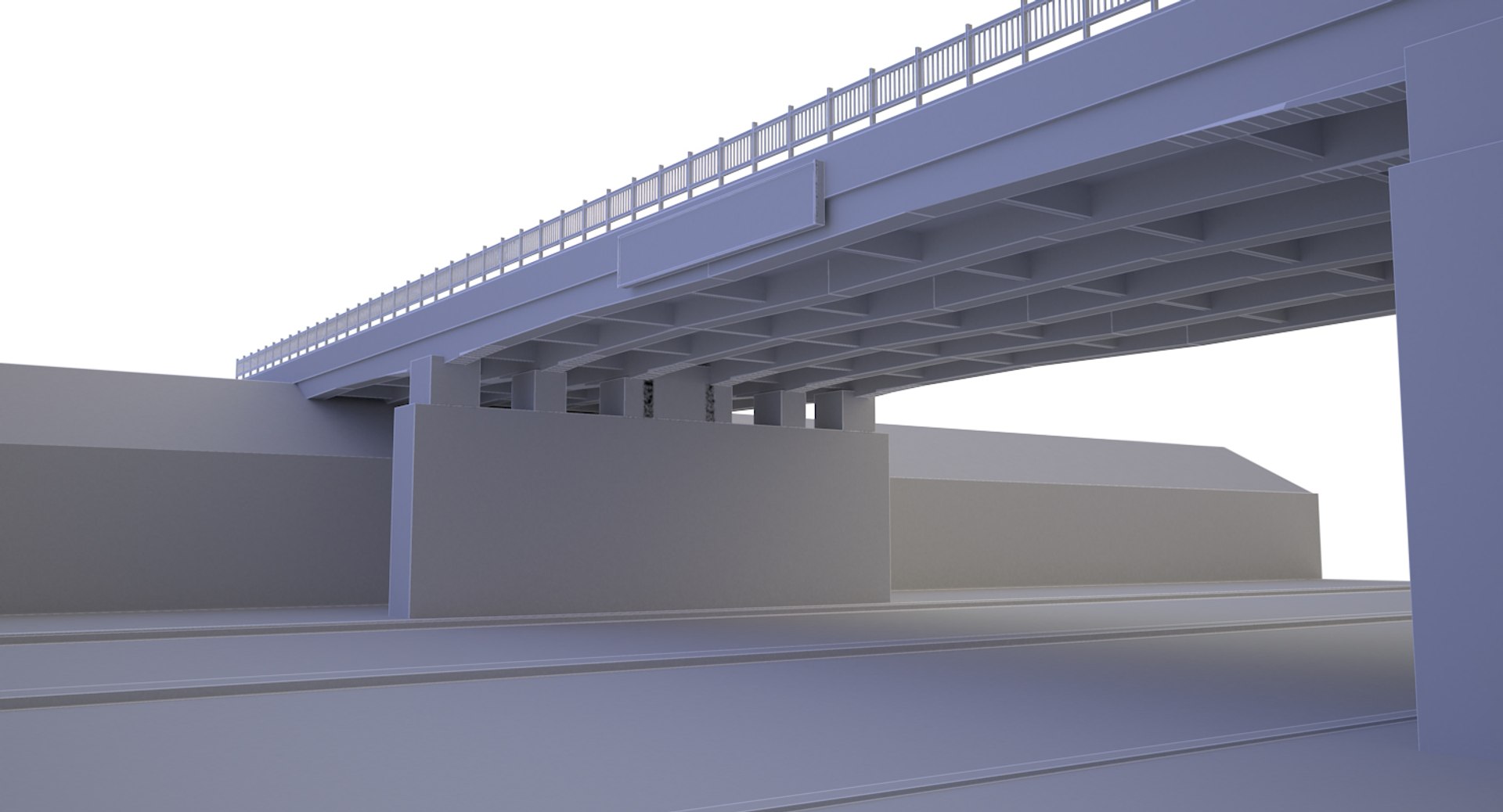 3D Model Overpass - TurboSquid 1154758
