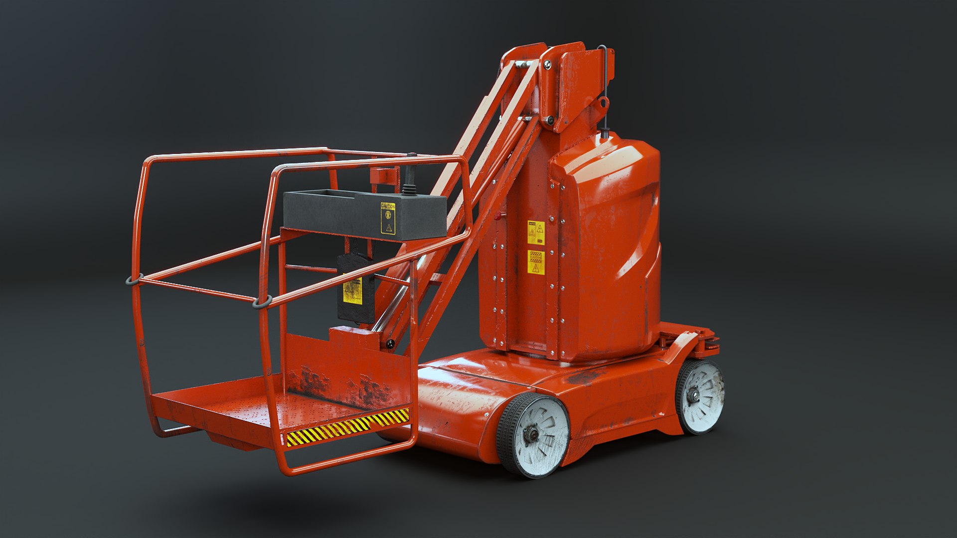 Used Electric Warehouse Boom Lift 3D Model - TurboSquid 2298390