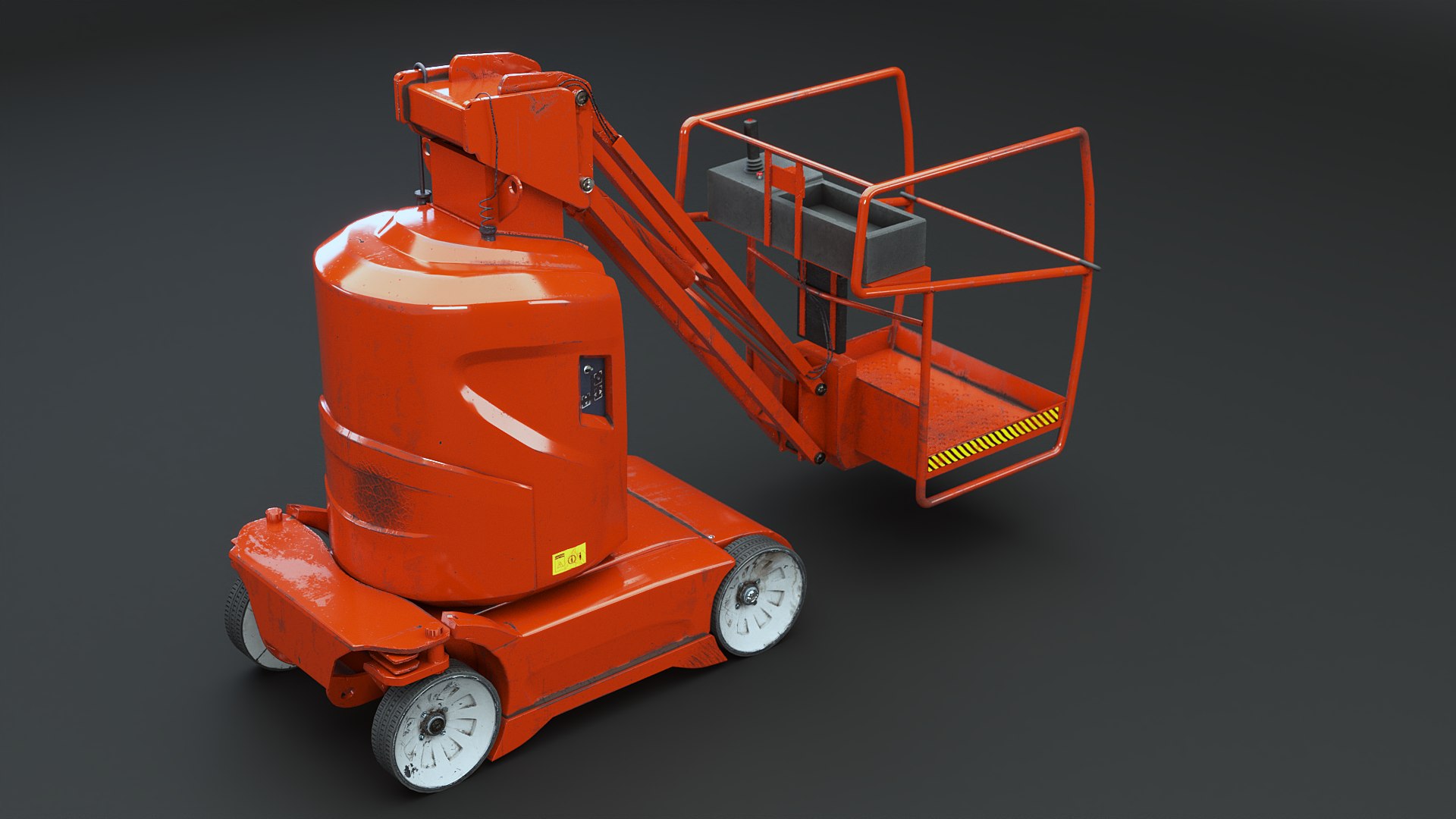 Used Electric Warehouse Boom Lift 3D Model - TurboSquid 2298390