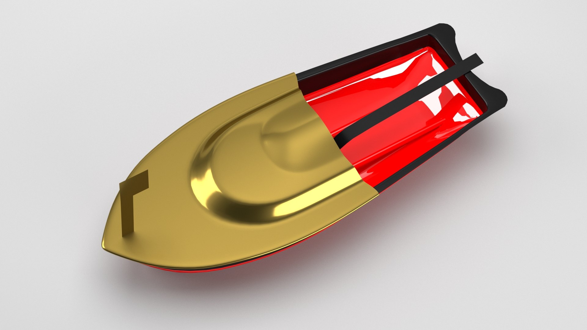 3D Steam Boat Toy Model - TurboSquid 2210889