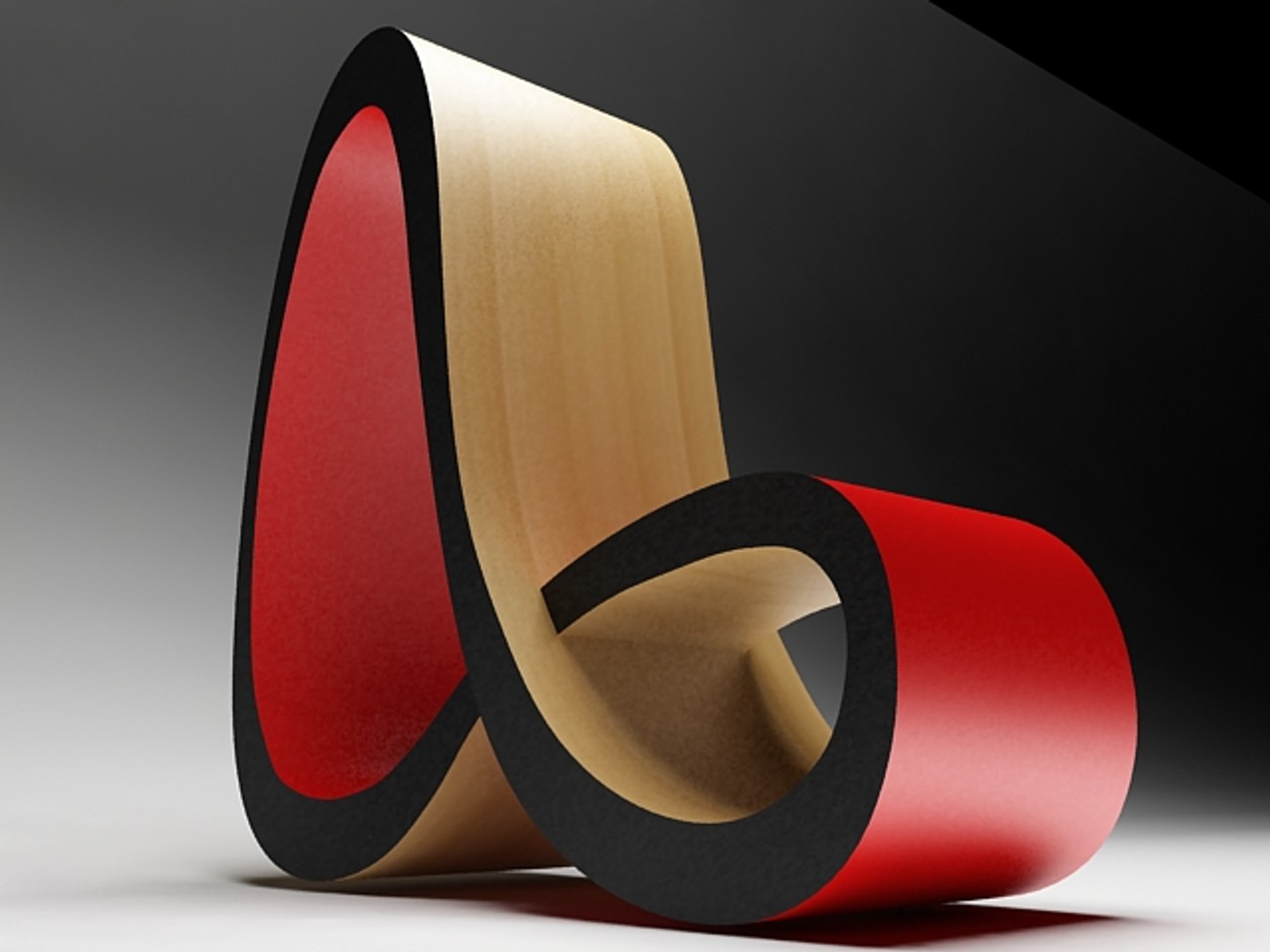 Infinity Chair Design 3d Model