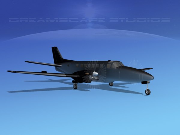 3d model beechcraft beech