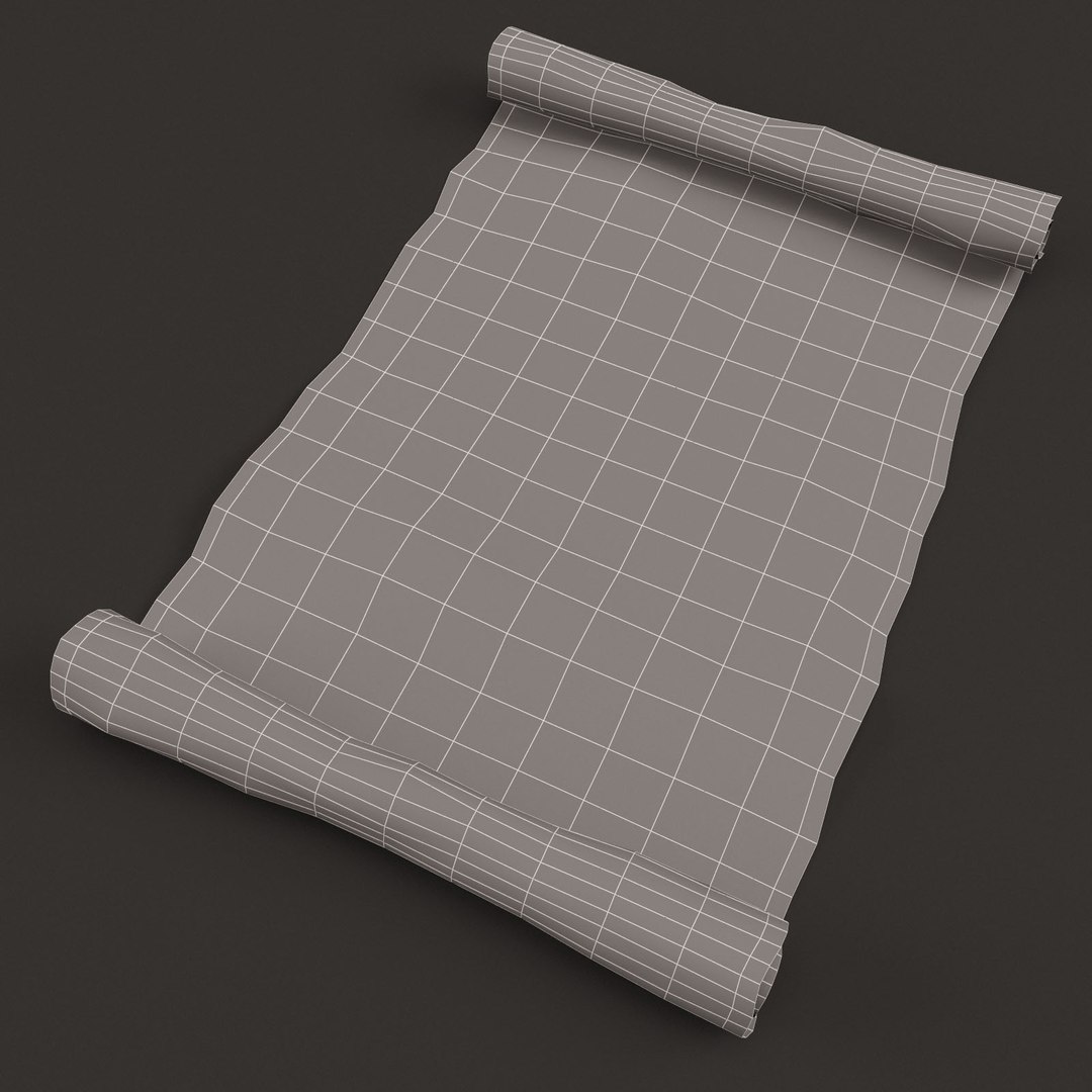 Scroll 3d Model