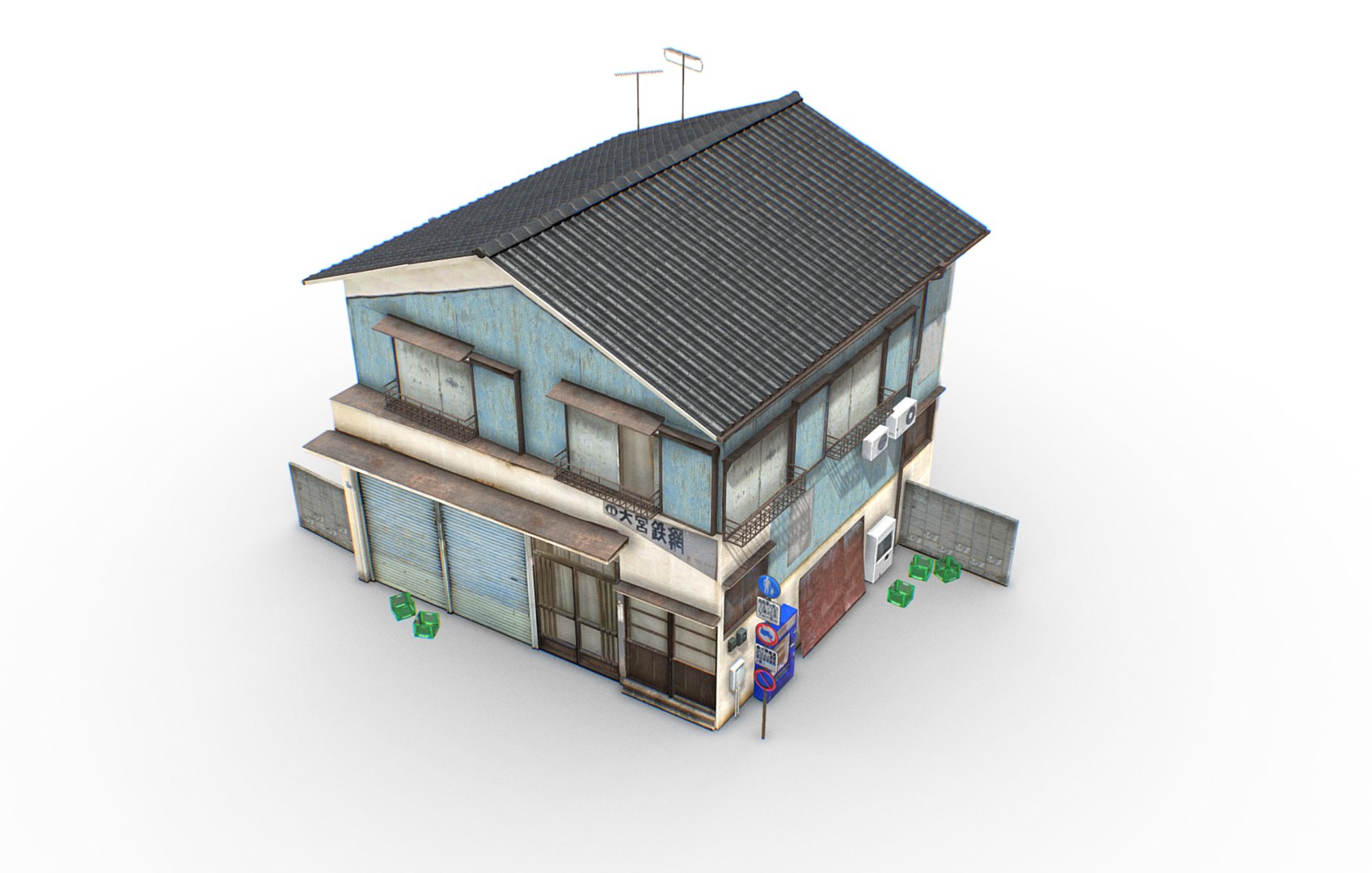 Tokyo Building 7 3D Model - TurboSquid 2122891