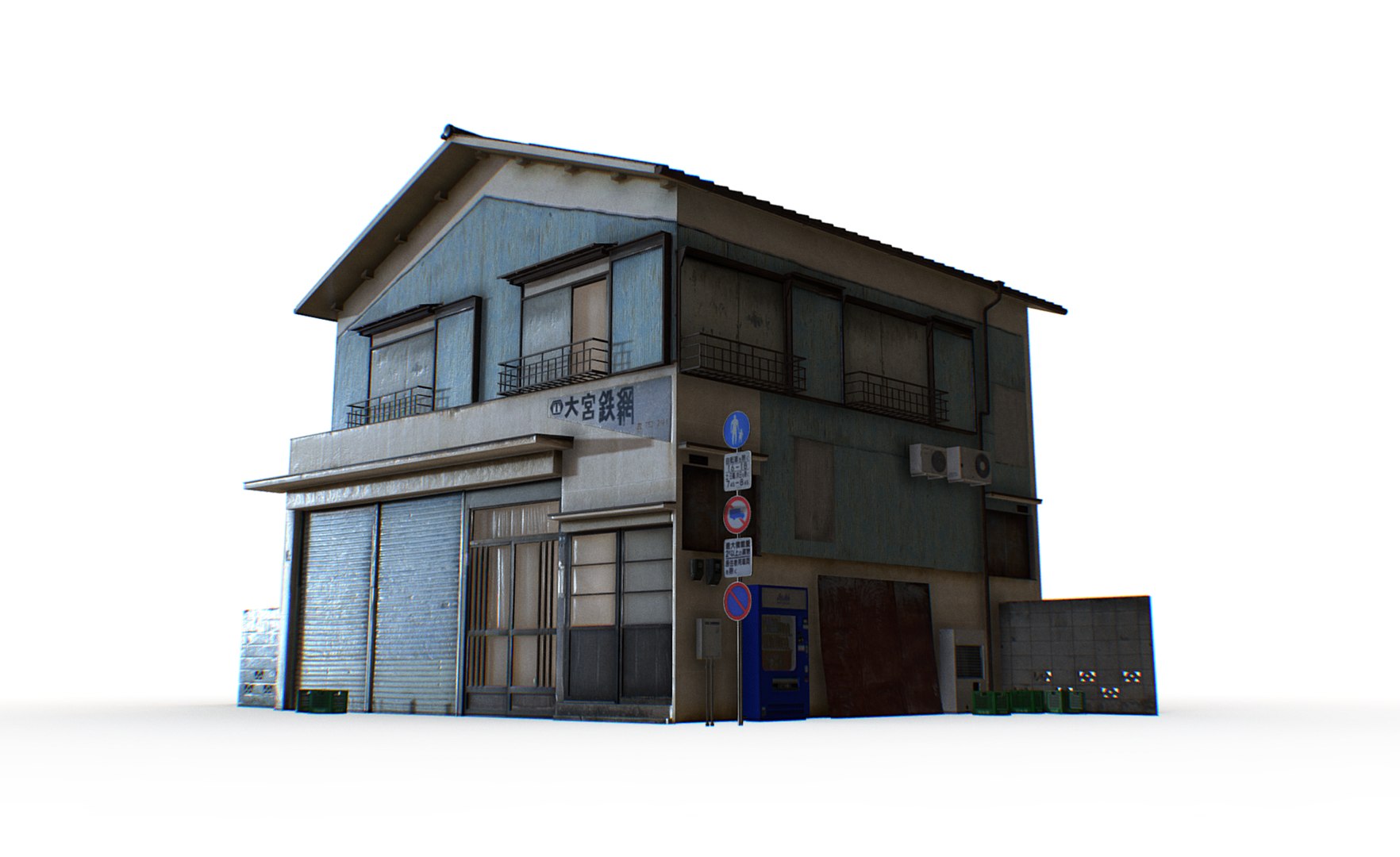 Tokyo Building 7 3D Model - TurboSquid 2122891