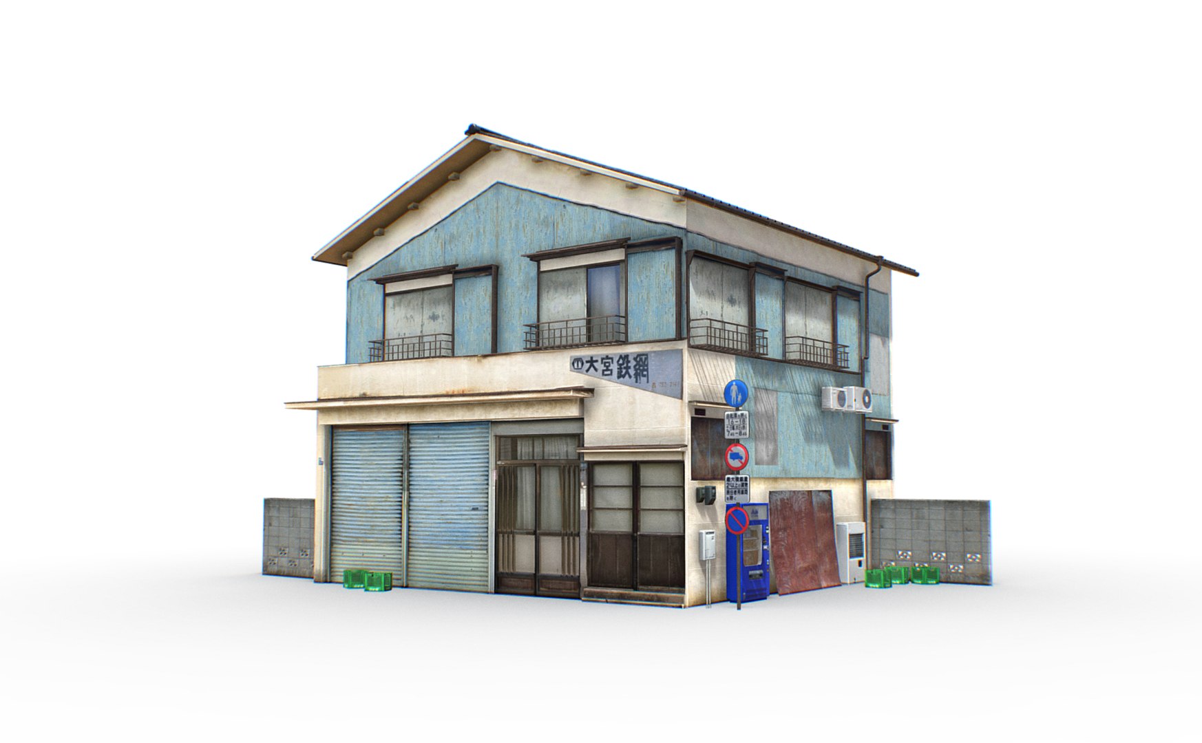 Tokyo Building 7 3D Model - TurboSquid 2122891