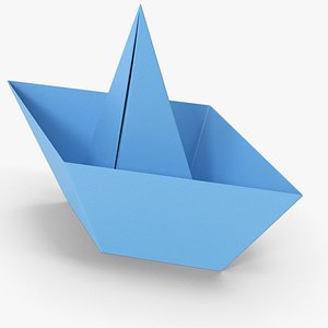 Free 3D -Paper-Boat Models | TurboSquid