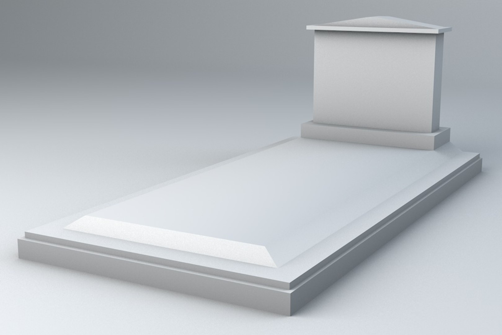 3d Marble Grave Small