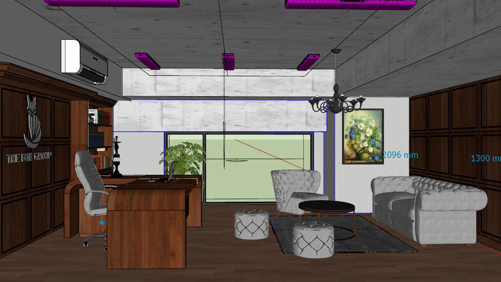 3D Office Room Model - TurboSquid 1892554