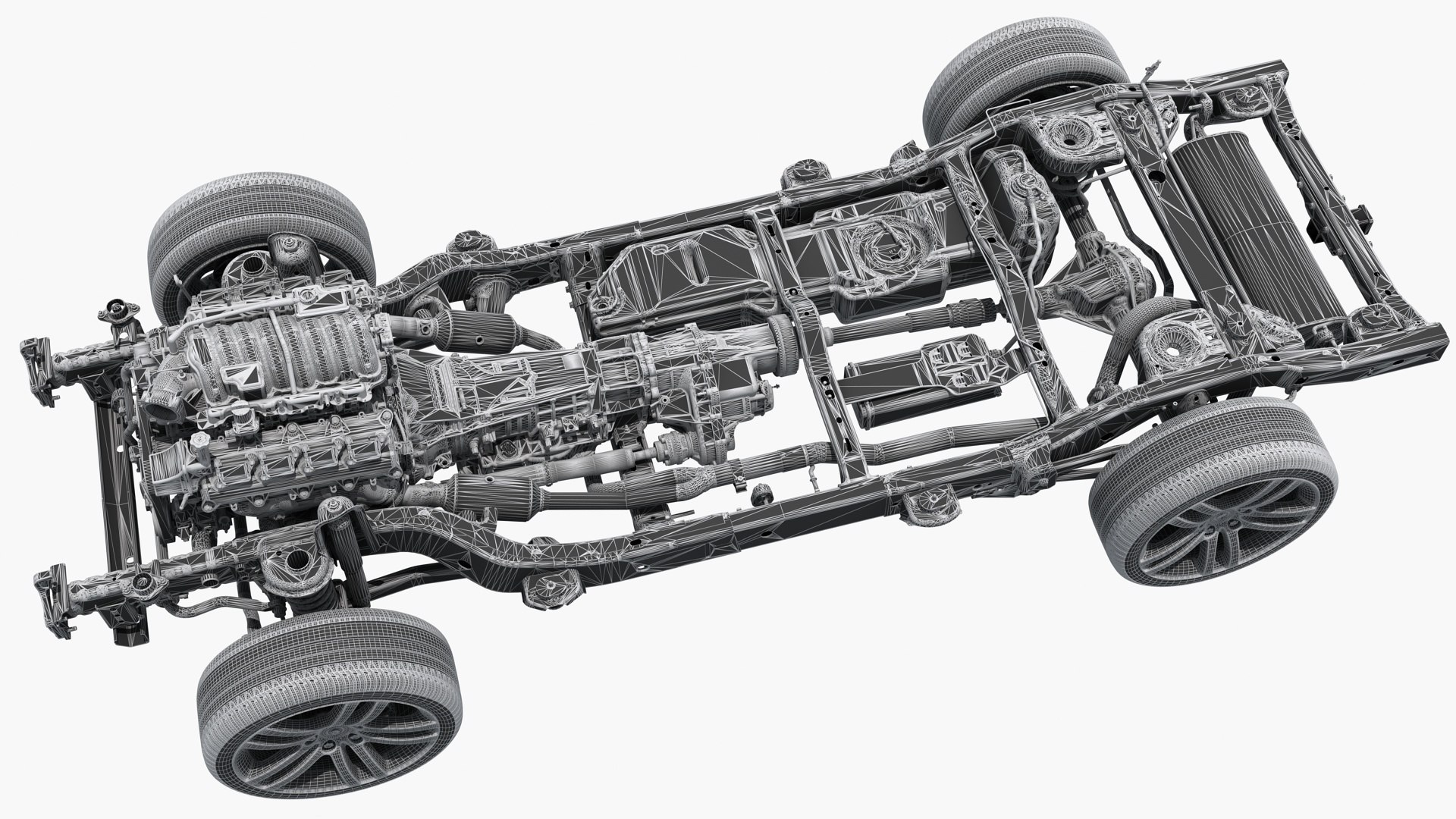 SUV Chassis X-Ray 01 3D Model - TurboSquid 2052518