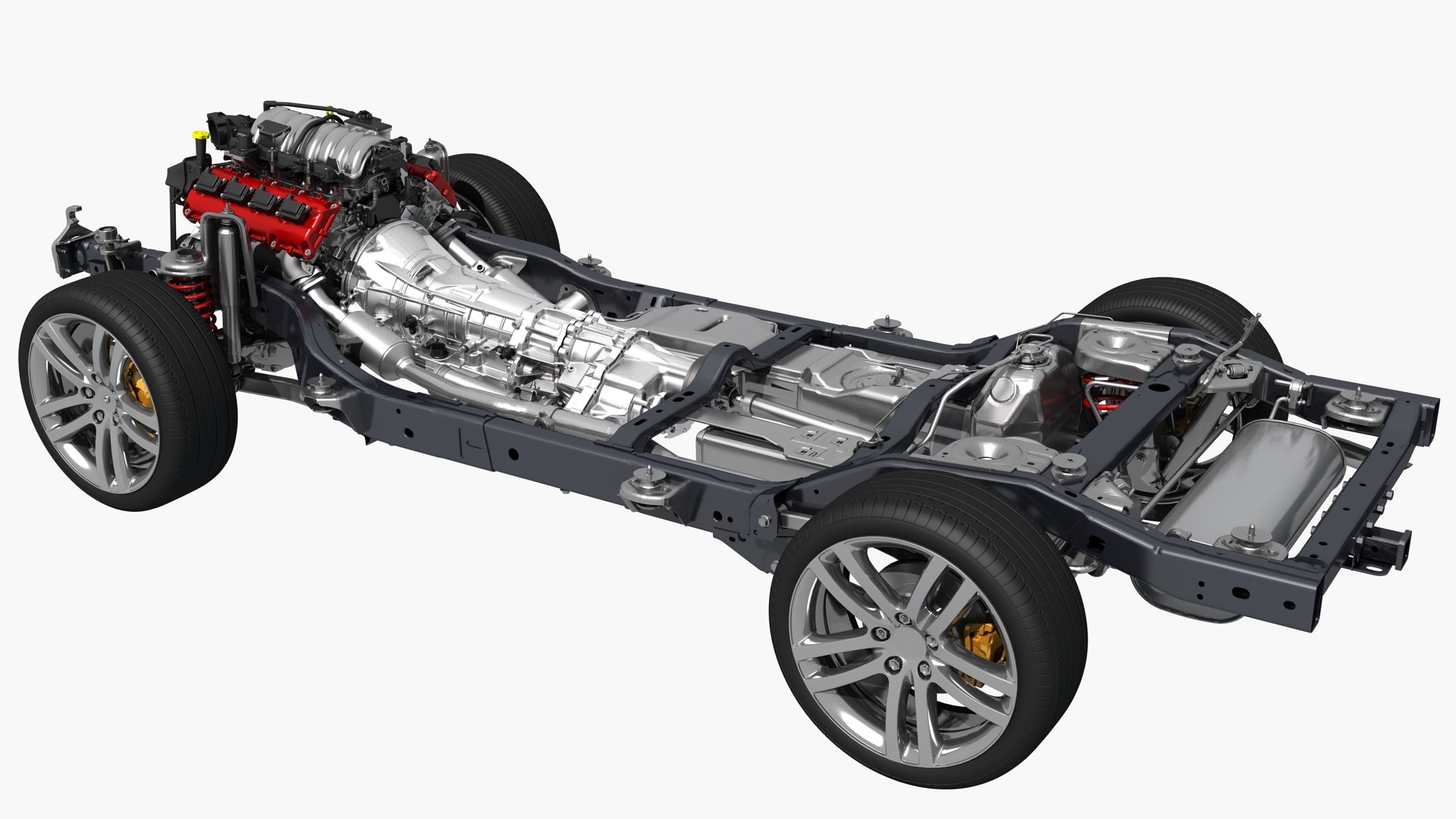 SUV Chassis X-Ray 01 3D Model - TurboSquid 2052518