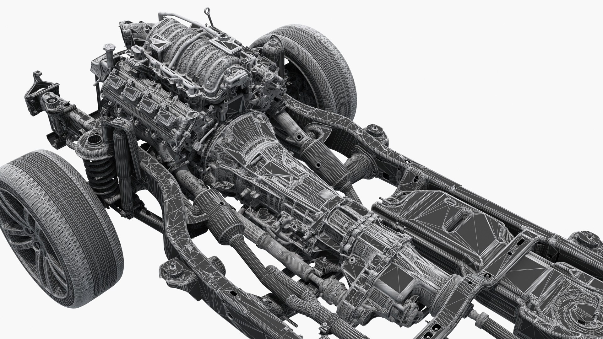 SUV Chassis X-Ray 01 3D Model - TurboSquid 2052518