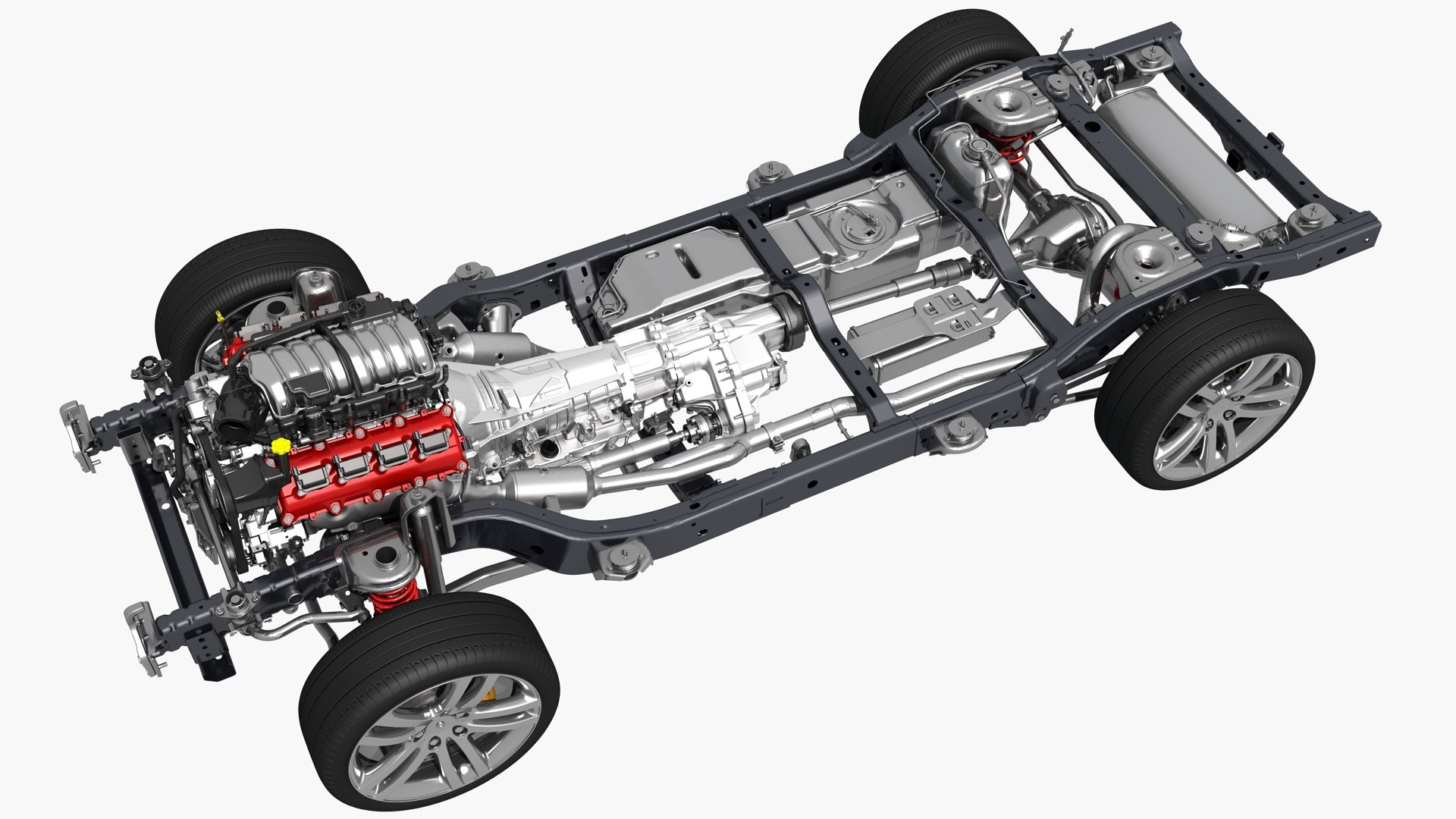 SUV Chassis X-Ray 01 3D Model - TurboSquid 2052518