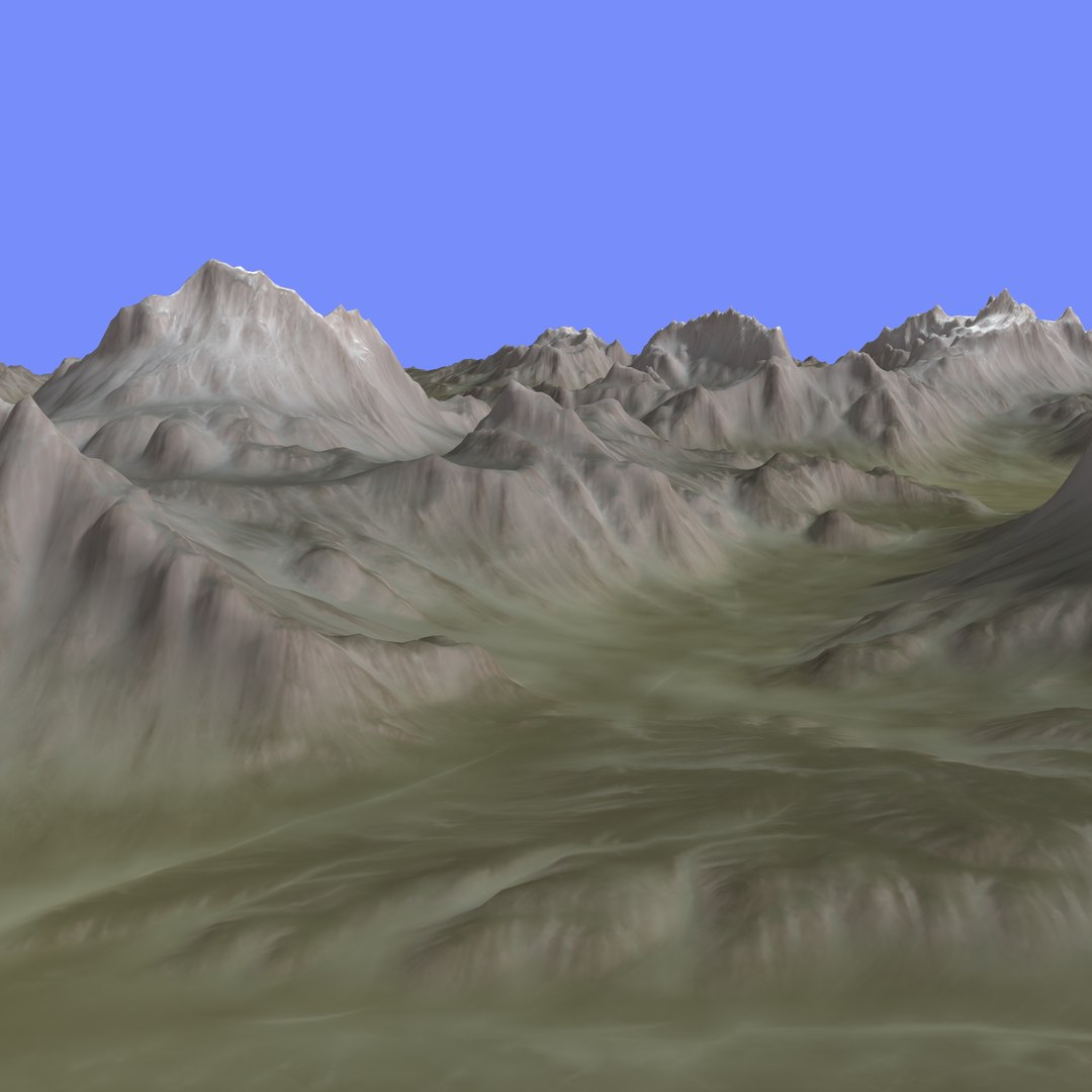heightmap 3d max