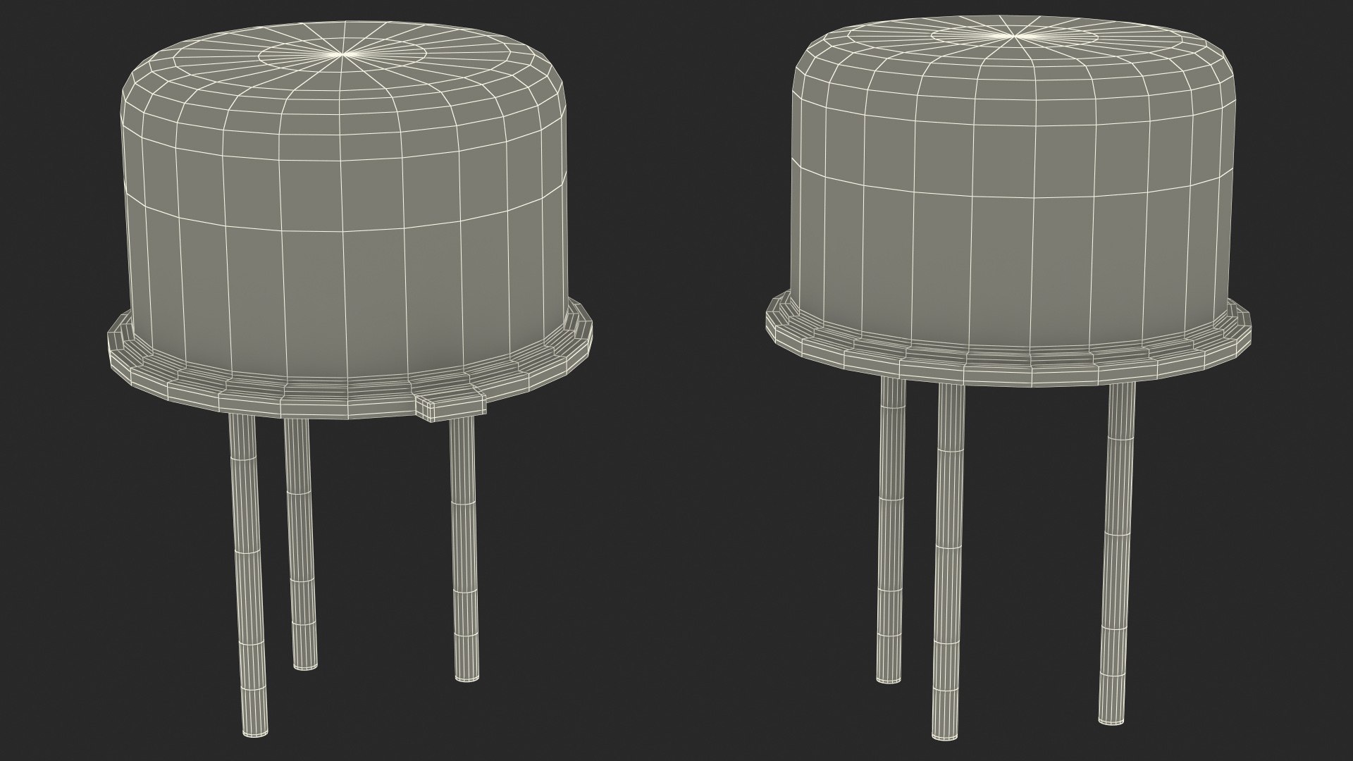 3D Model Vintage Pnp Silicon Planar - TurboSquid 1664982