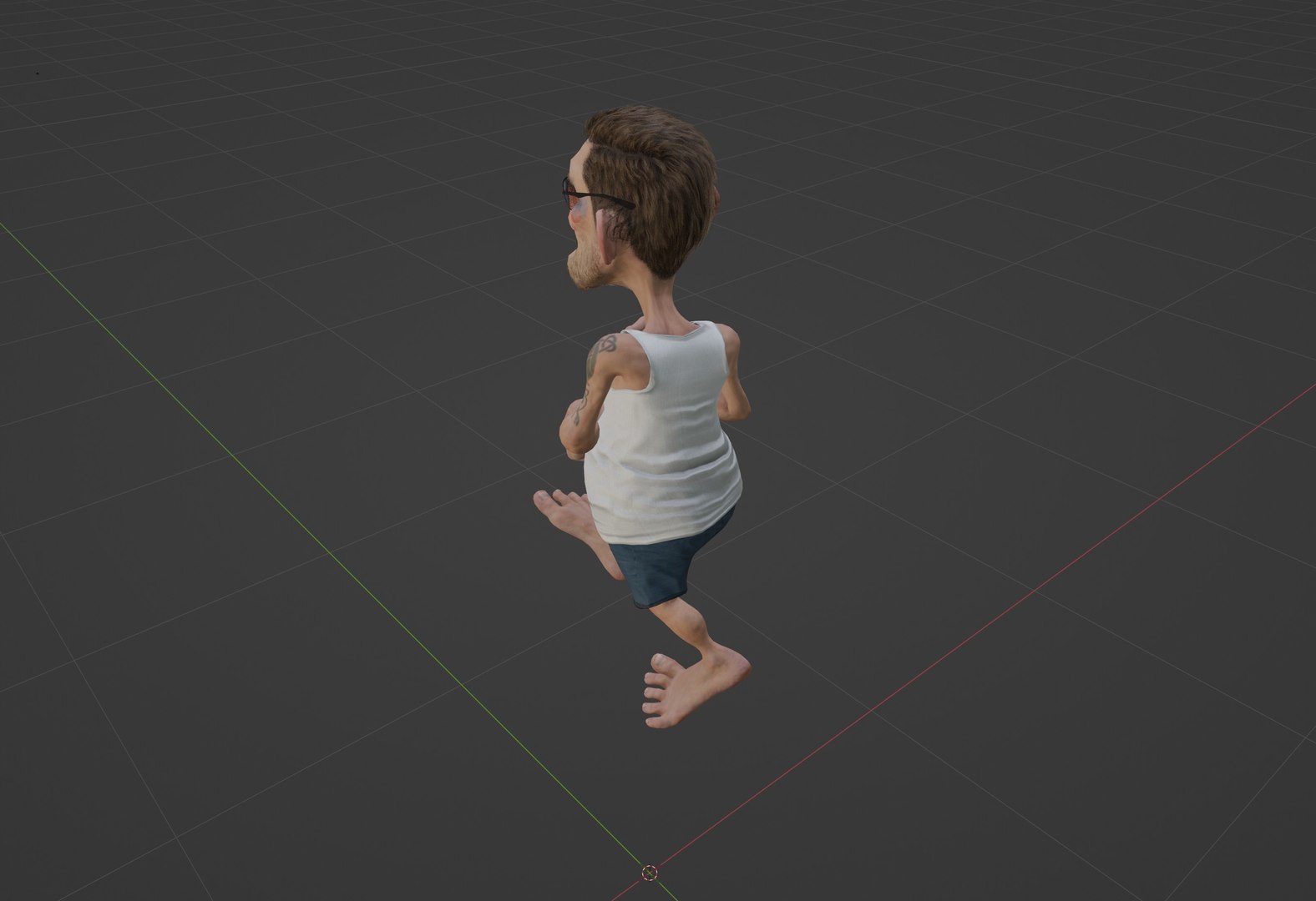 Dangerous Man 3D - TurboSquid 1976344