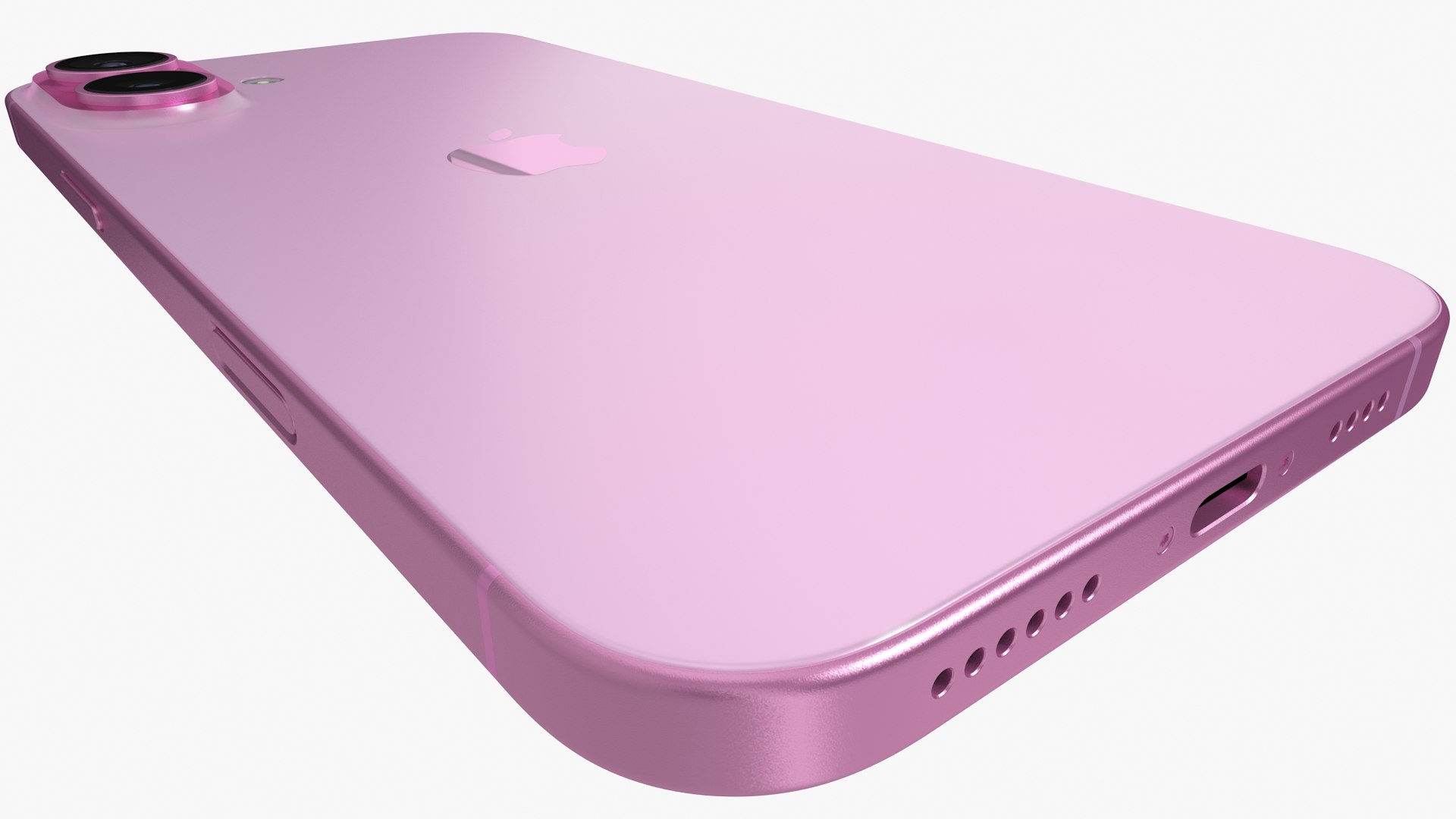 Apple IPhone 16 Plus Pink 3D Model - TurboSquid 2280606
