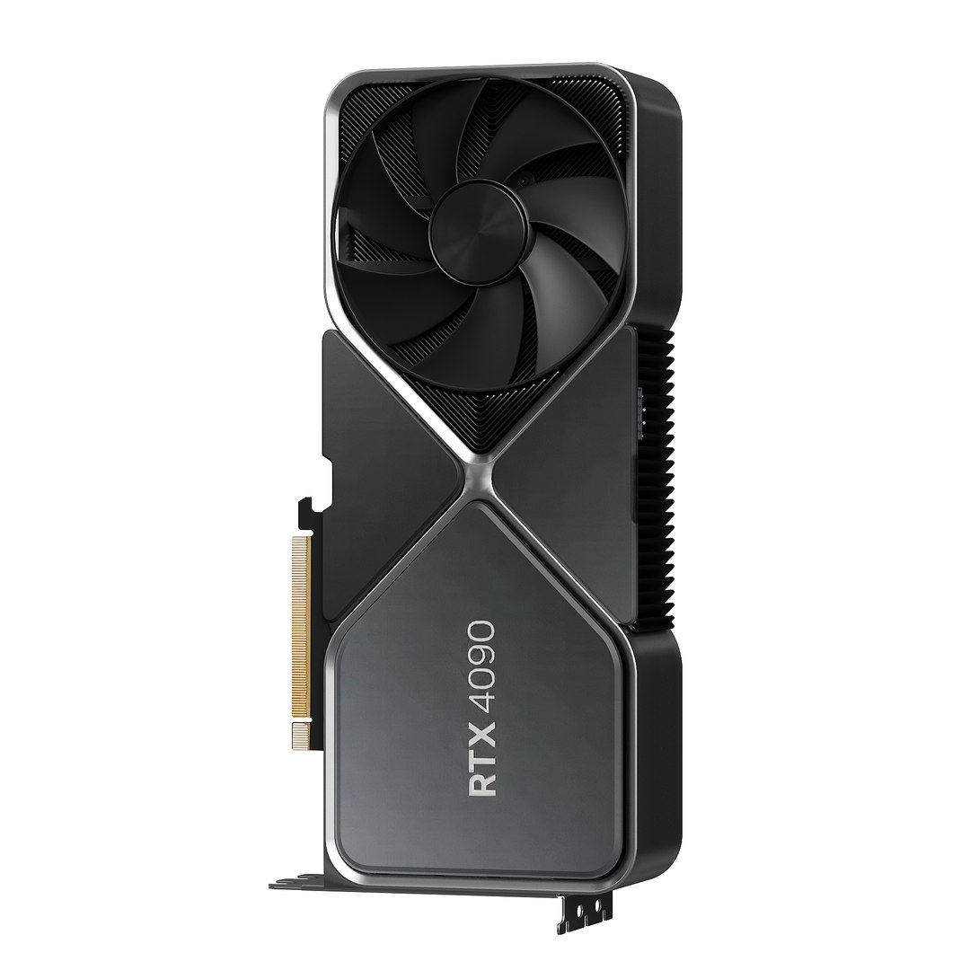 Nvidia Geforce RTX 4090 3D Model - TurboSquid 2178137