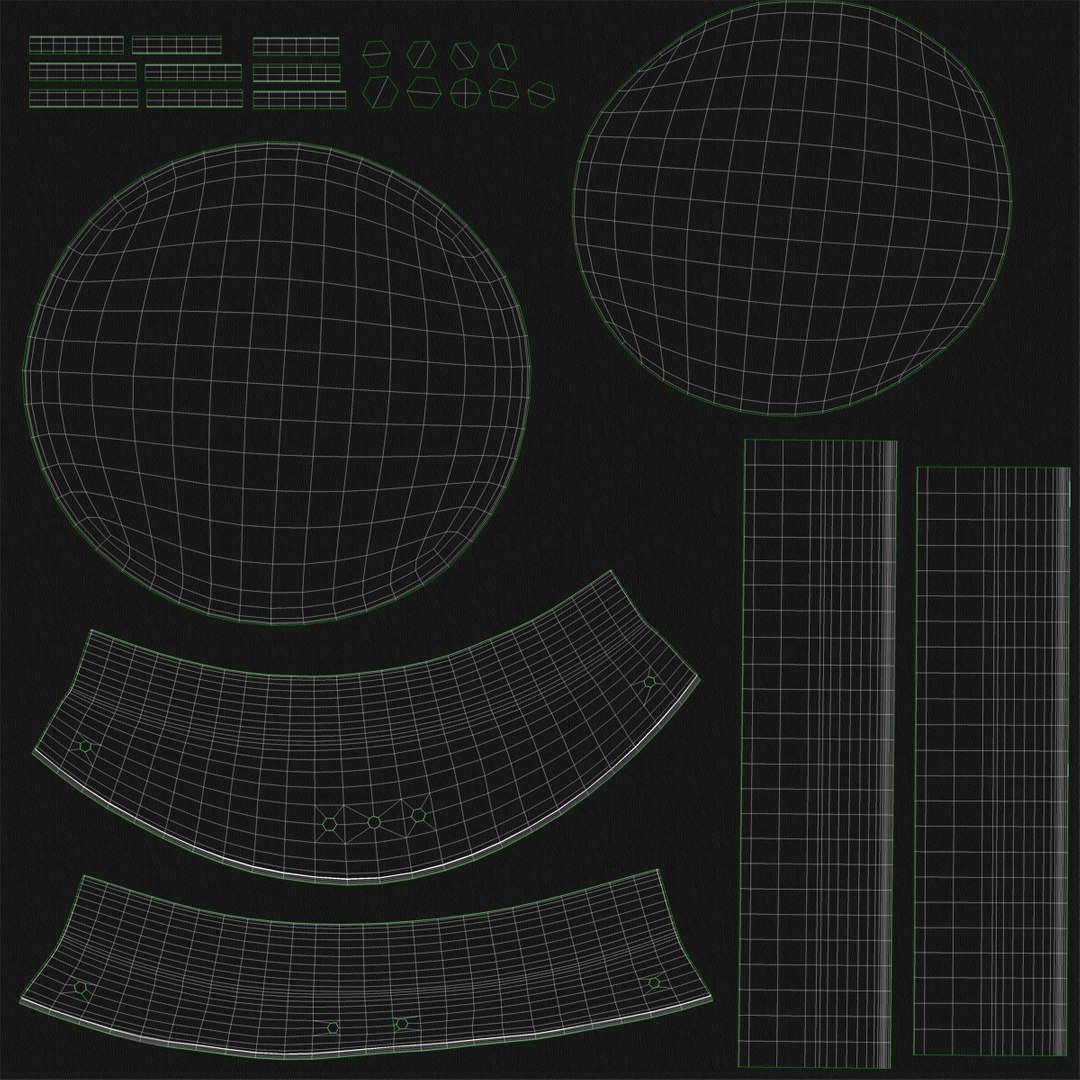 police cap 4 modeled max
