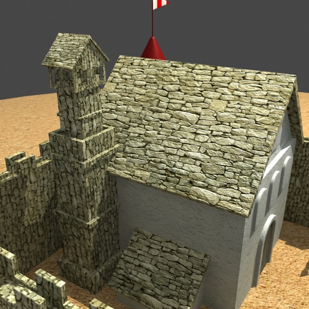 3d Castle Games Model