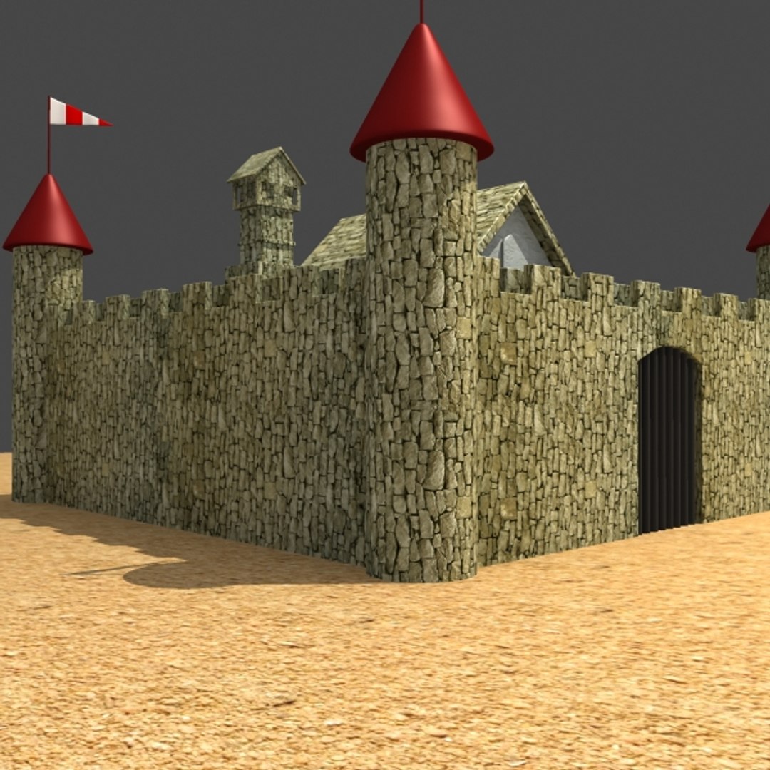 3d Castle Games Model
