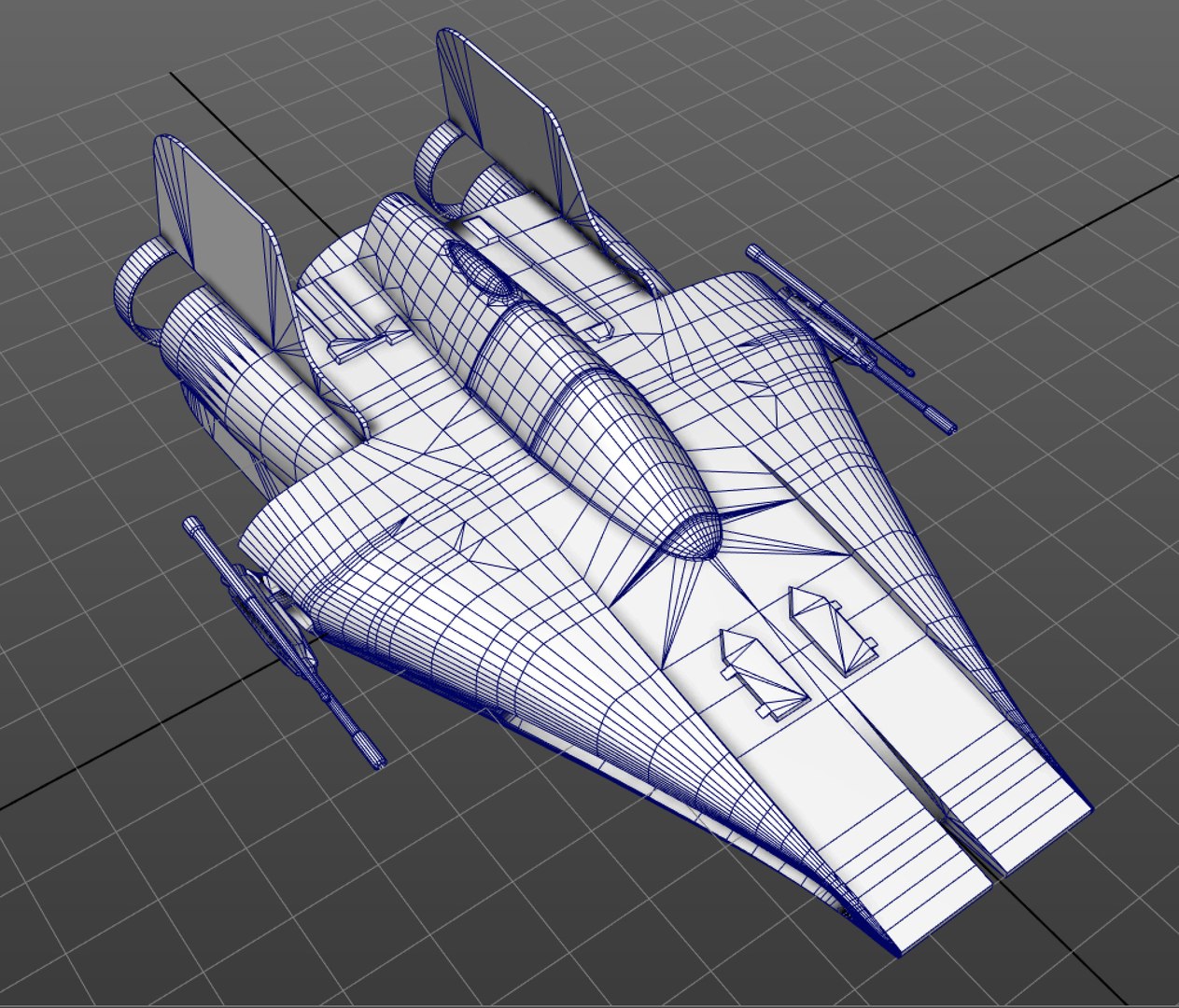 star wars a-wing starfighter max