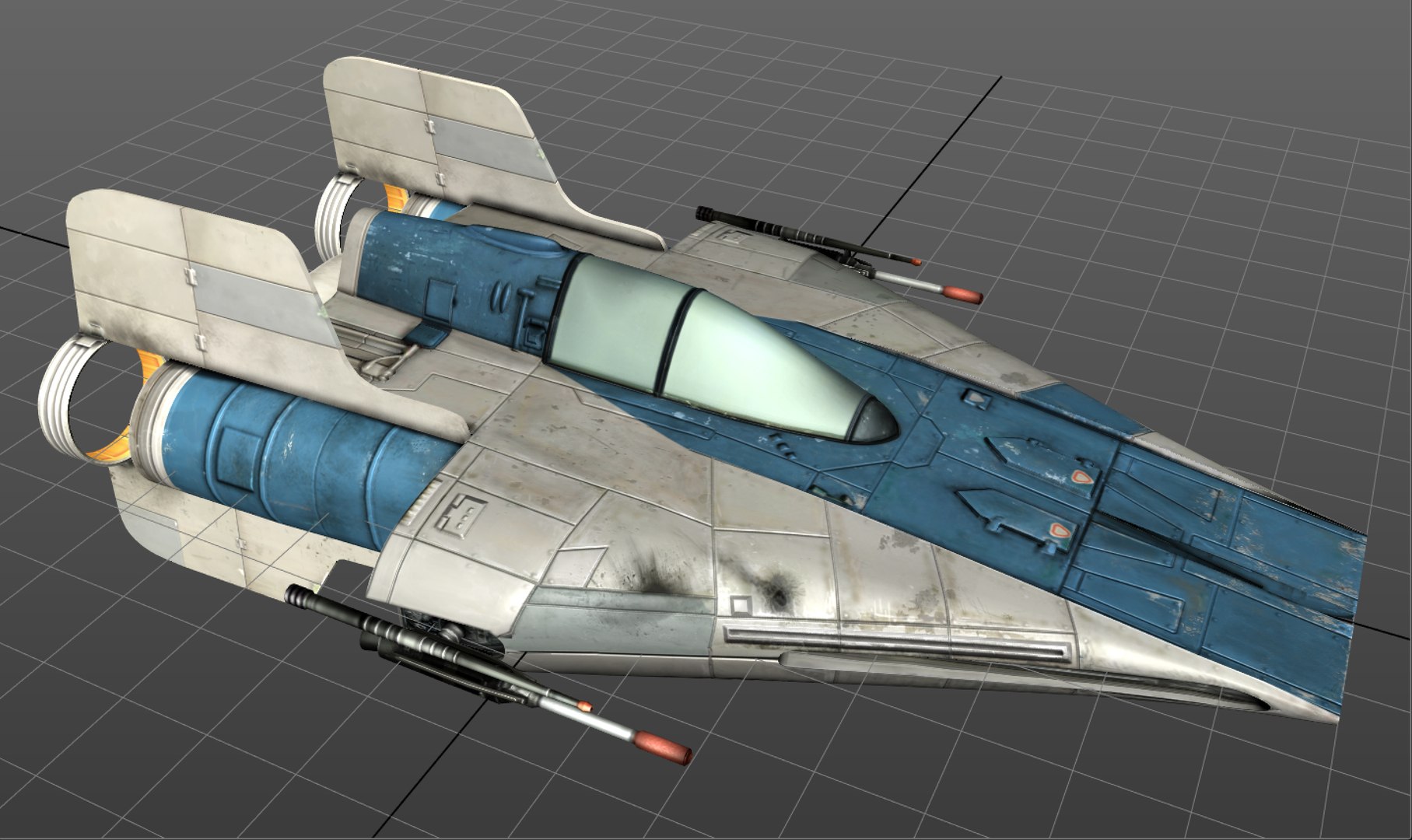 star wars a-wing starfighter max