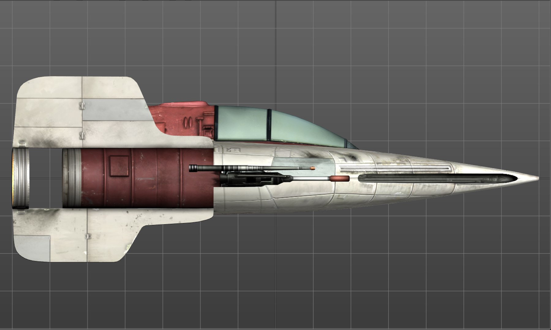 star wars a-wing starfighter max
