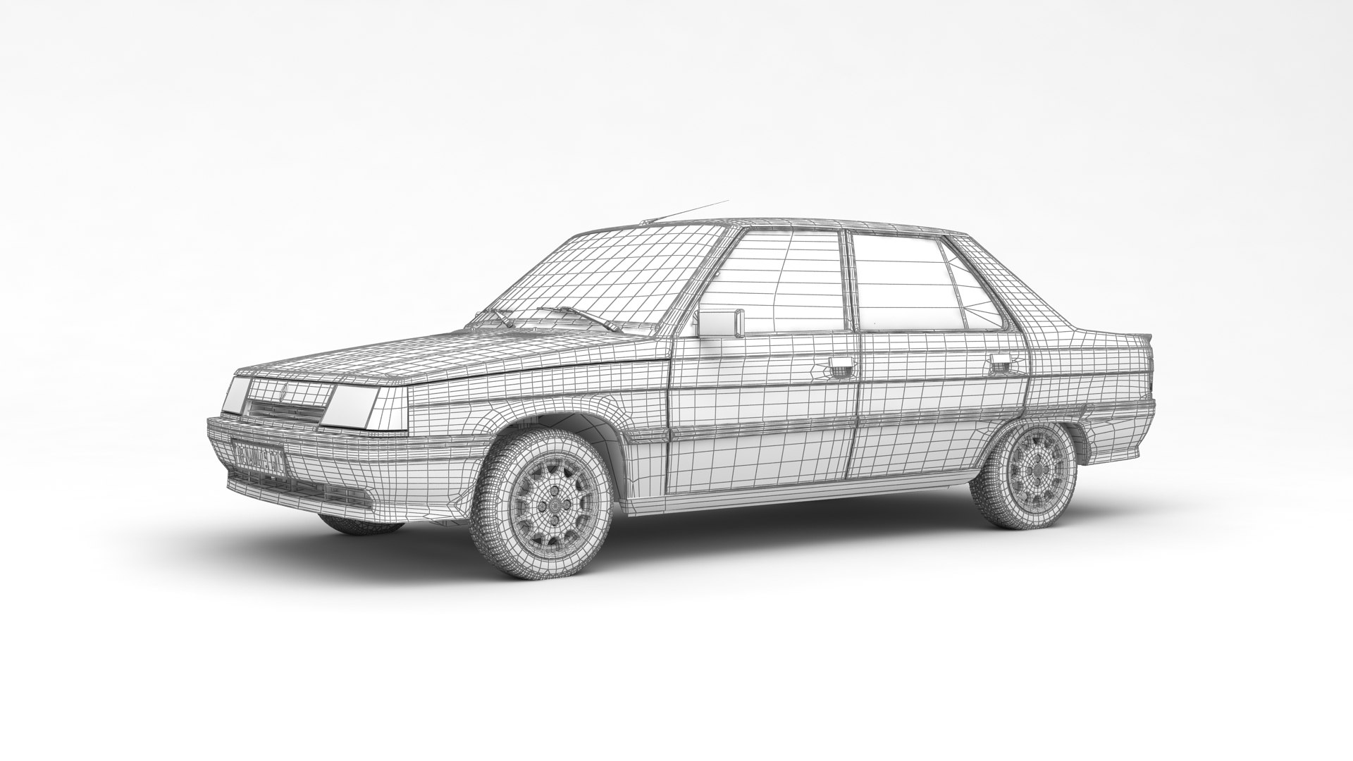 Renault 9 GTL 3D Model - TurboSquid 2010989