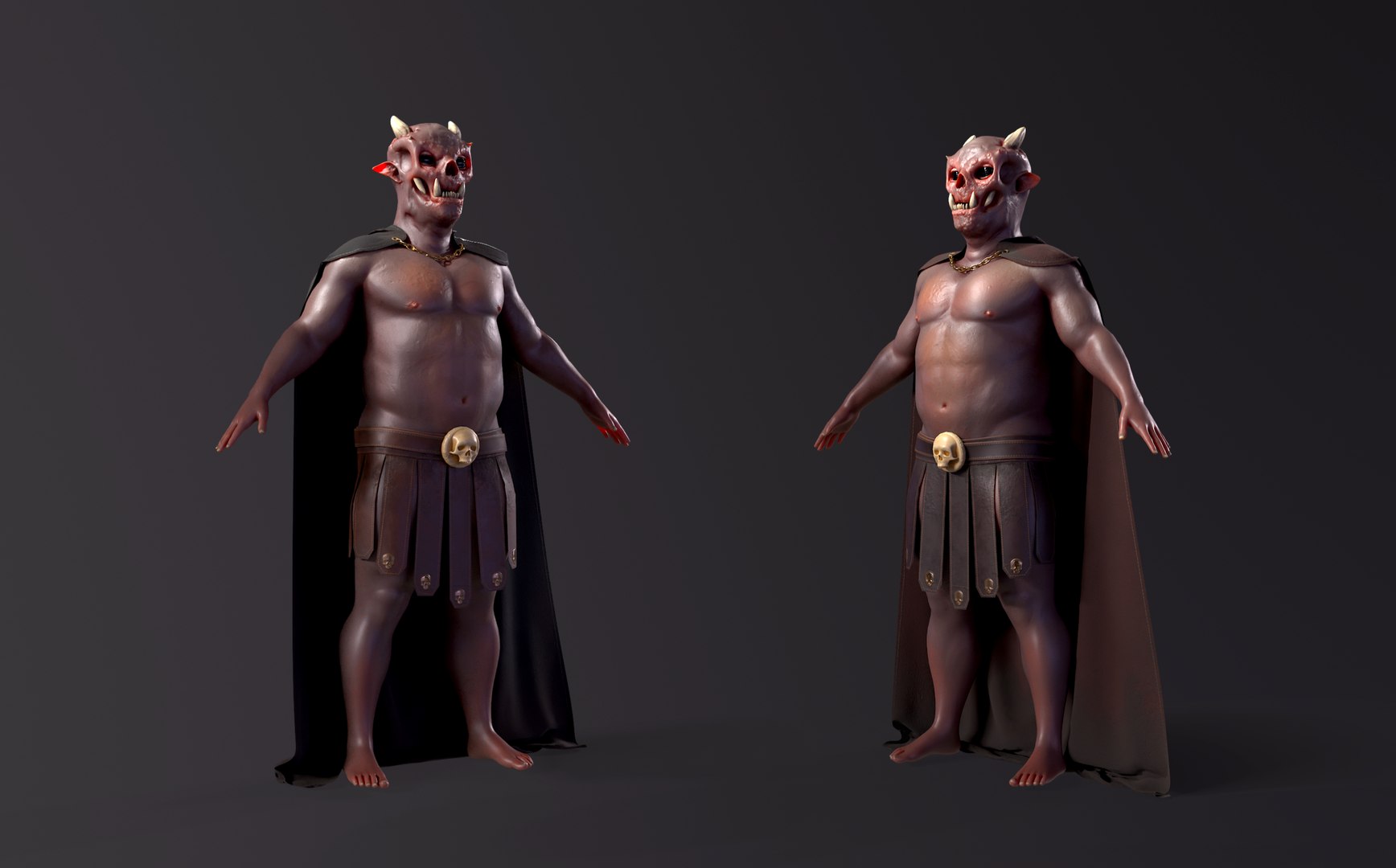 3D Model Hell Army Commander Character - TurboSquid 1977970