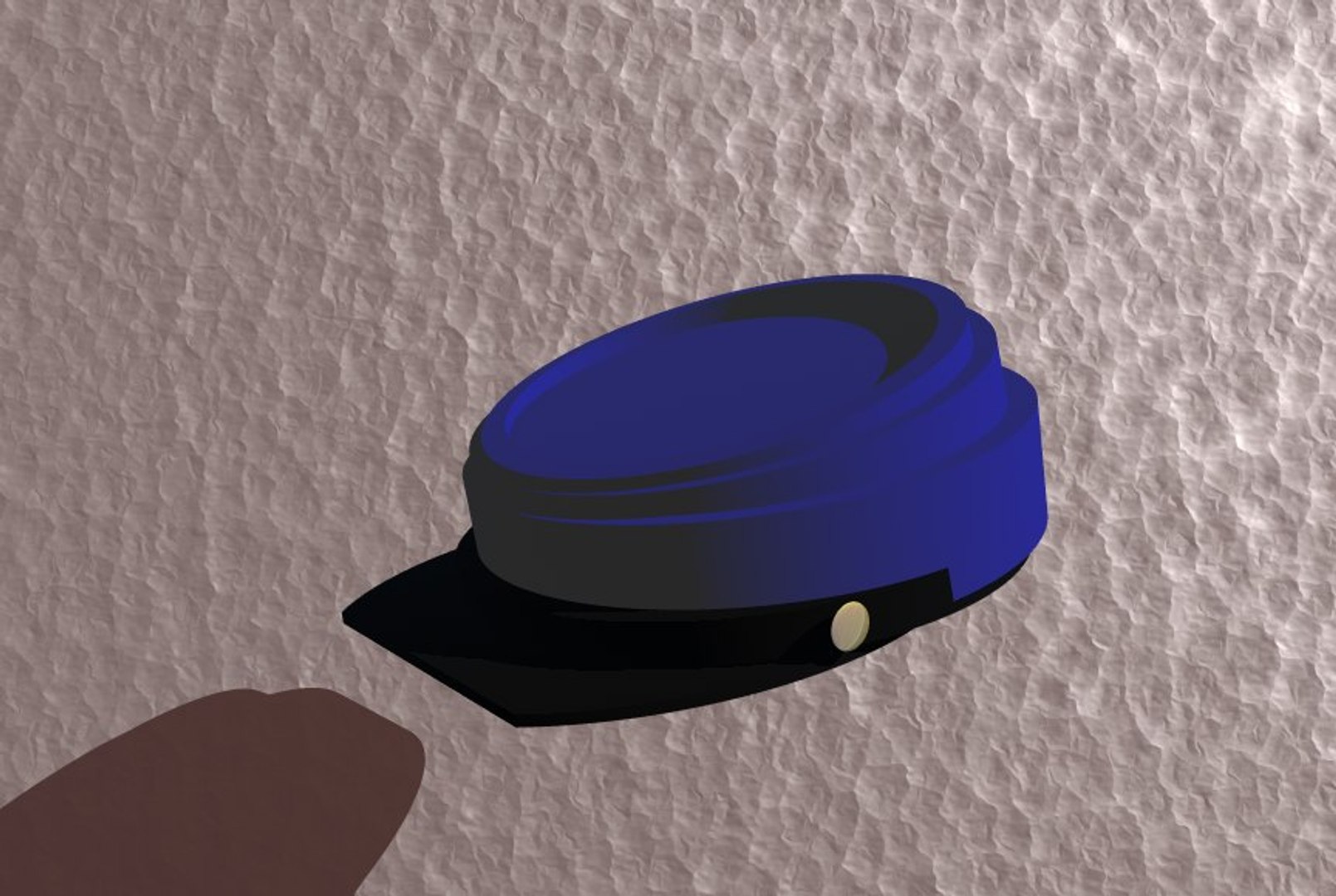 Civil War Kepi 3d Model
