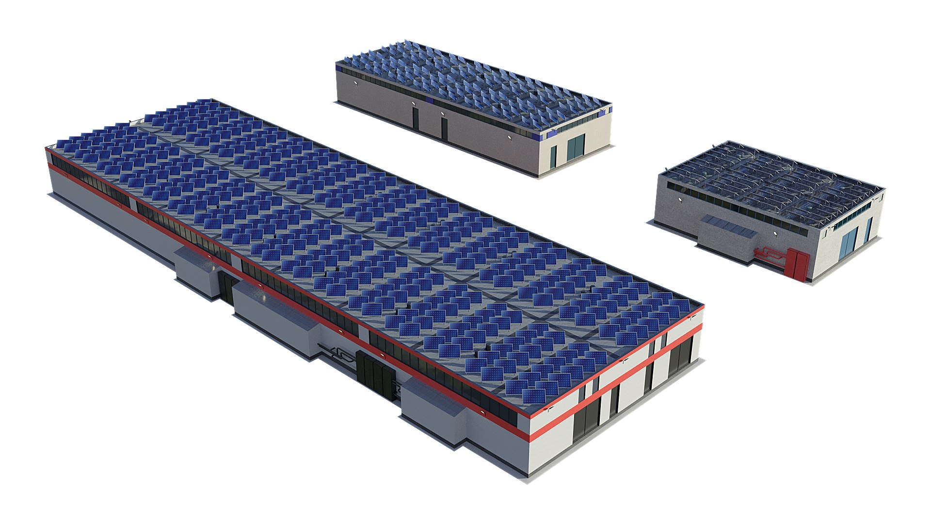 Industrial Buildings Model Pack 3D Model - TurboSquid 1794102