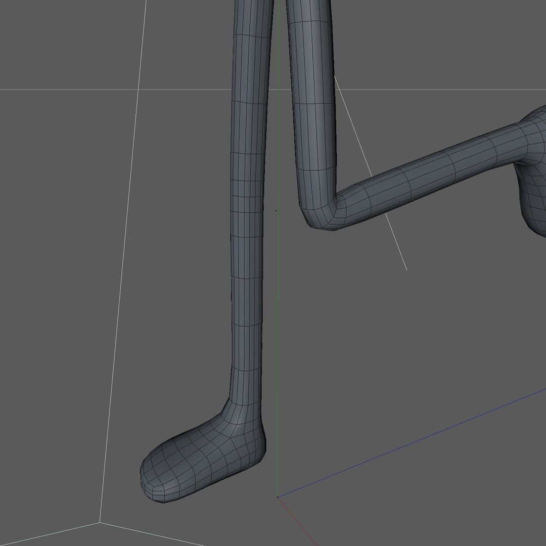 Stick Figure 3D Model - TurboSquid 1504069