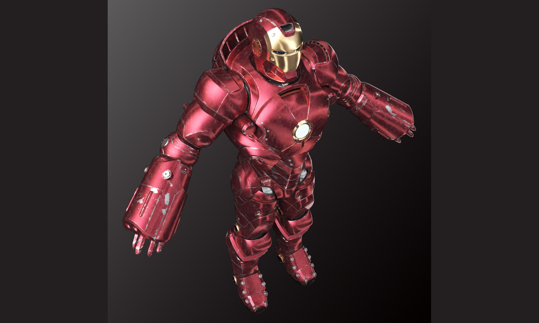 3D Iron Man 13 - TurboSquid 1943263