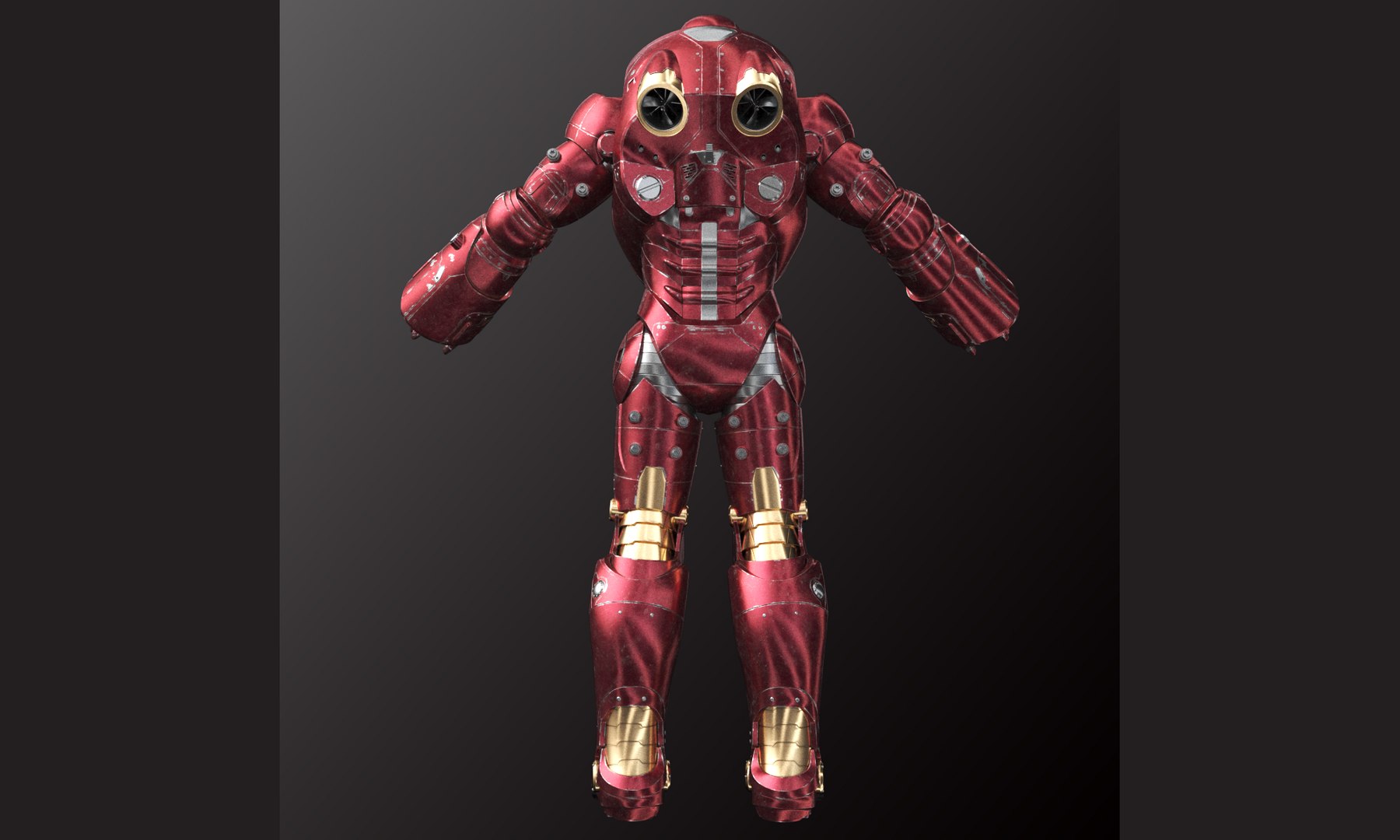 3D Iron Man 13 - TurboSquid 1943263