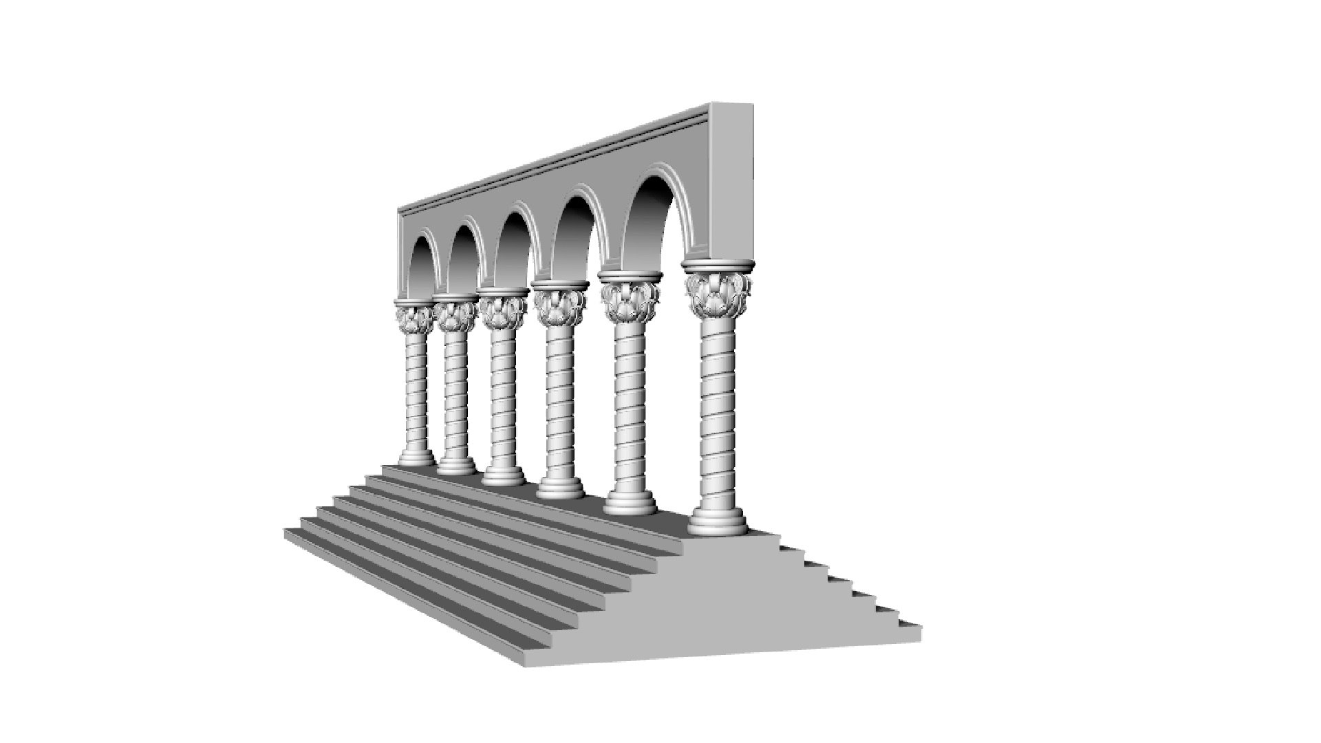 Pillar 2 3D Model - TurboSquid 2070037