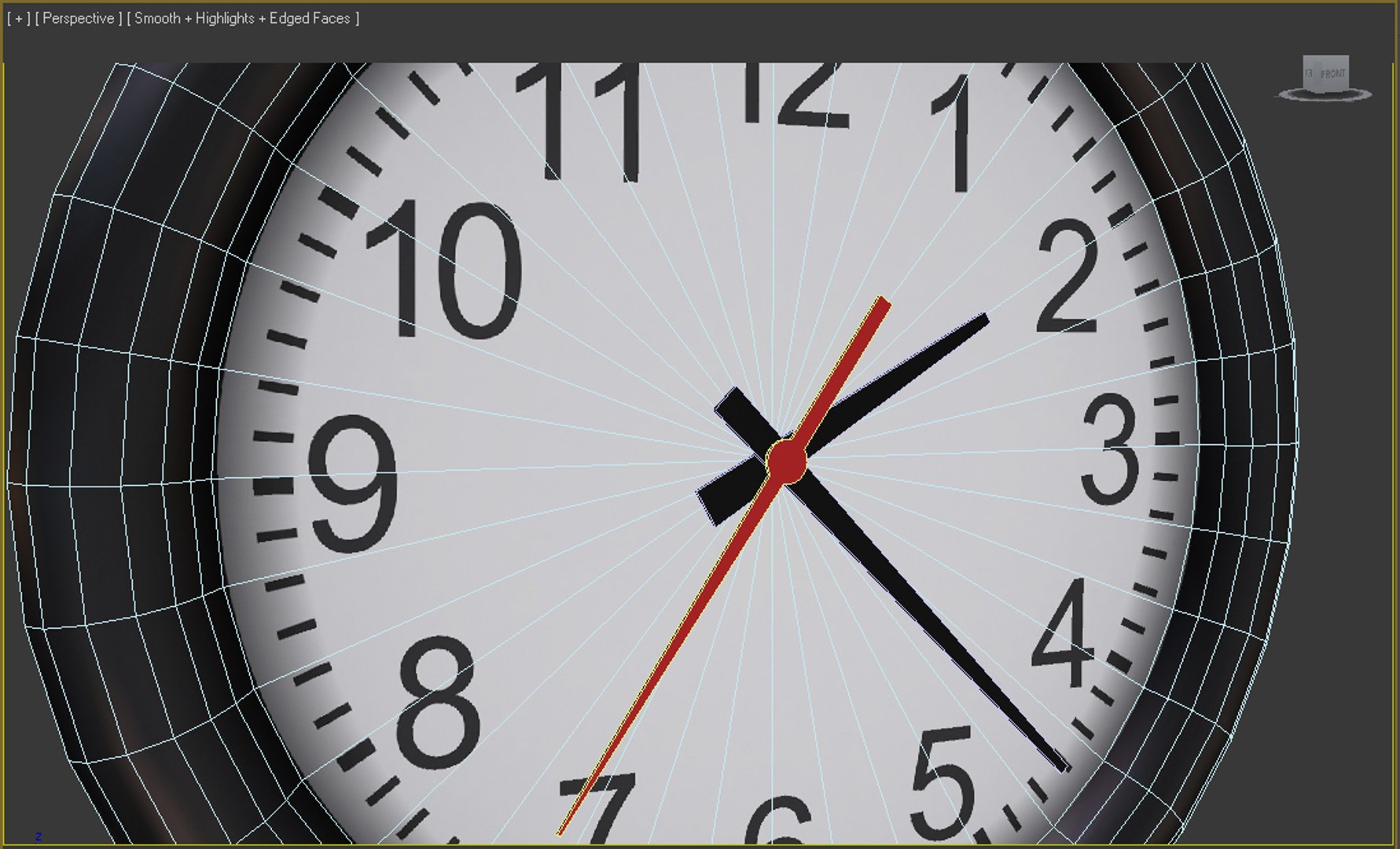 3d Model Of Office Wall Clock
