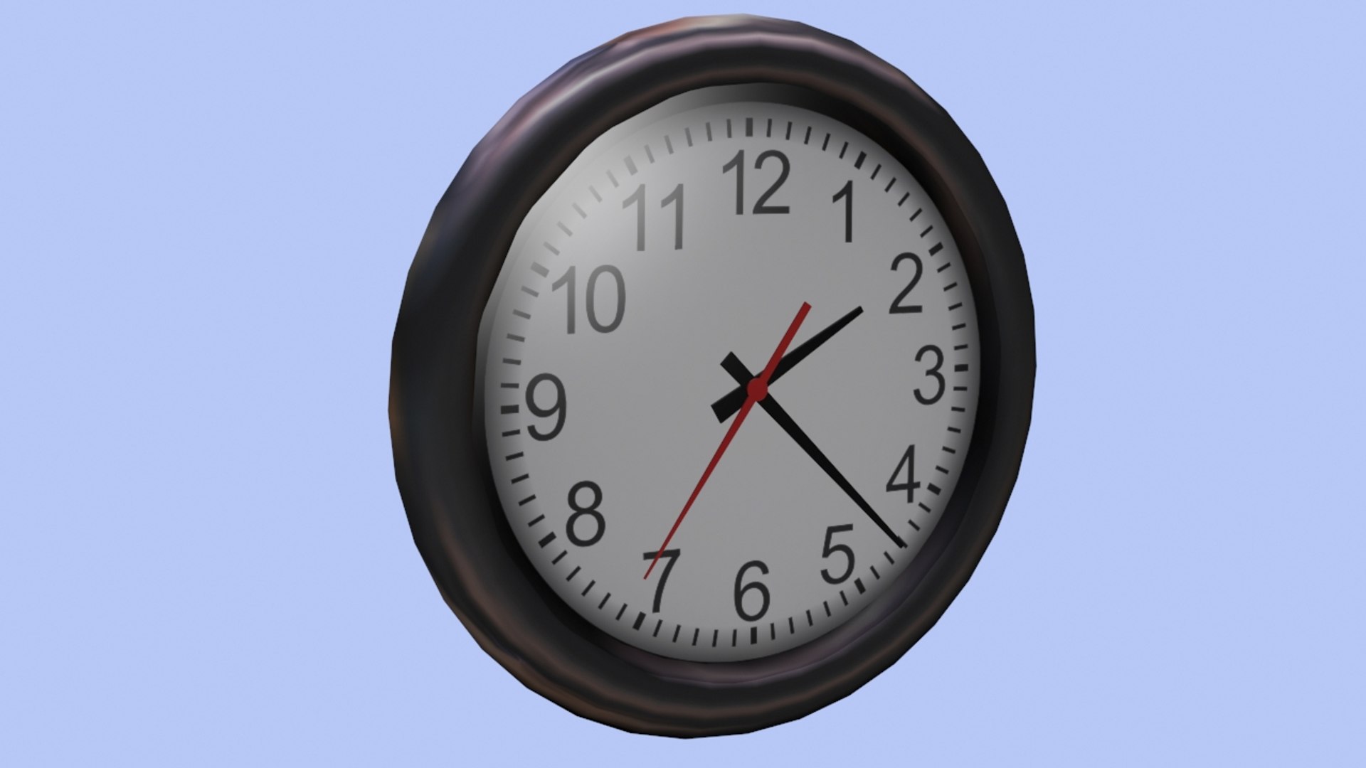 3d Model Of Office Wall Clock